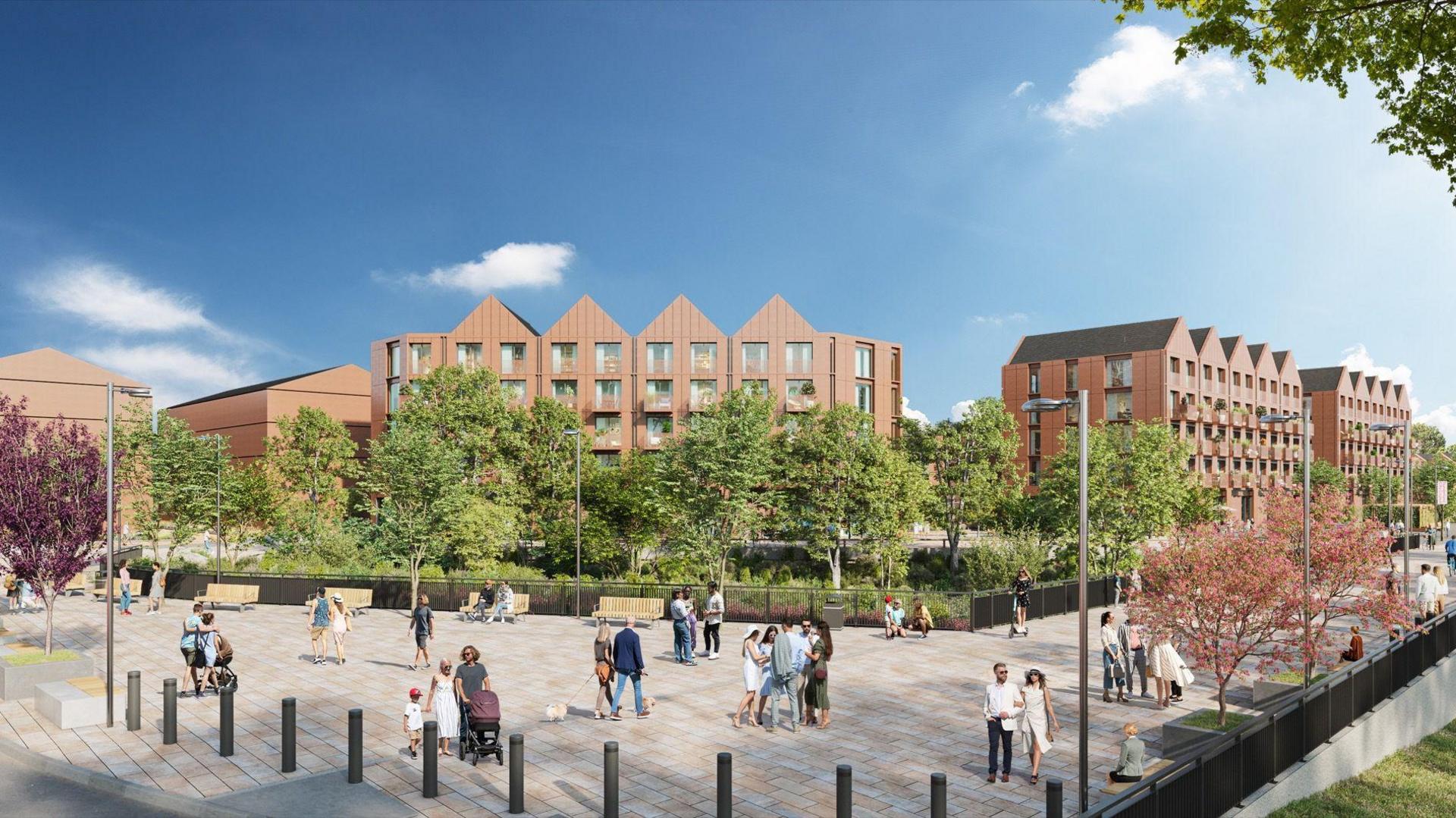 Sunderland Sheepfolds housing plans given green light by council - BBC News