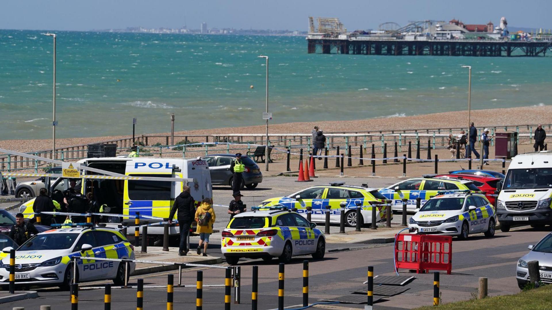 Bodies of three young women recovered from sea off Brighton - BBC News