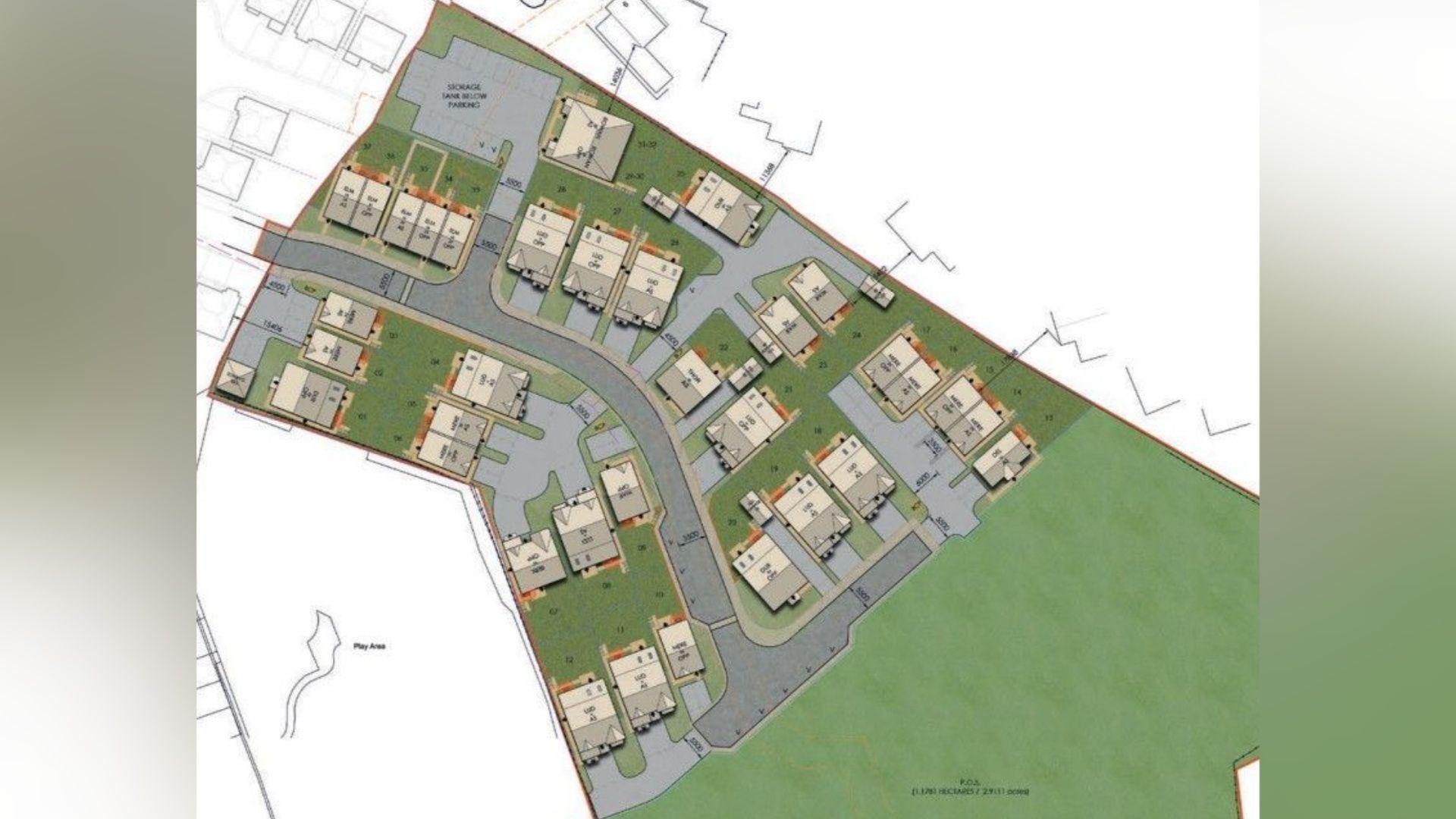 Plans to build 37 houses on Batley greenfield site - BBC News