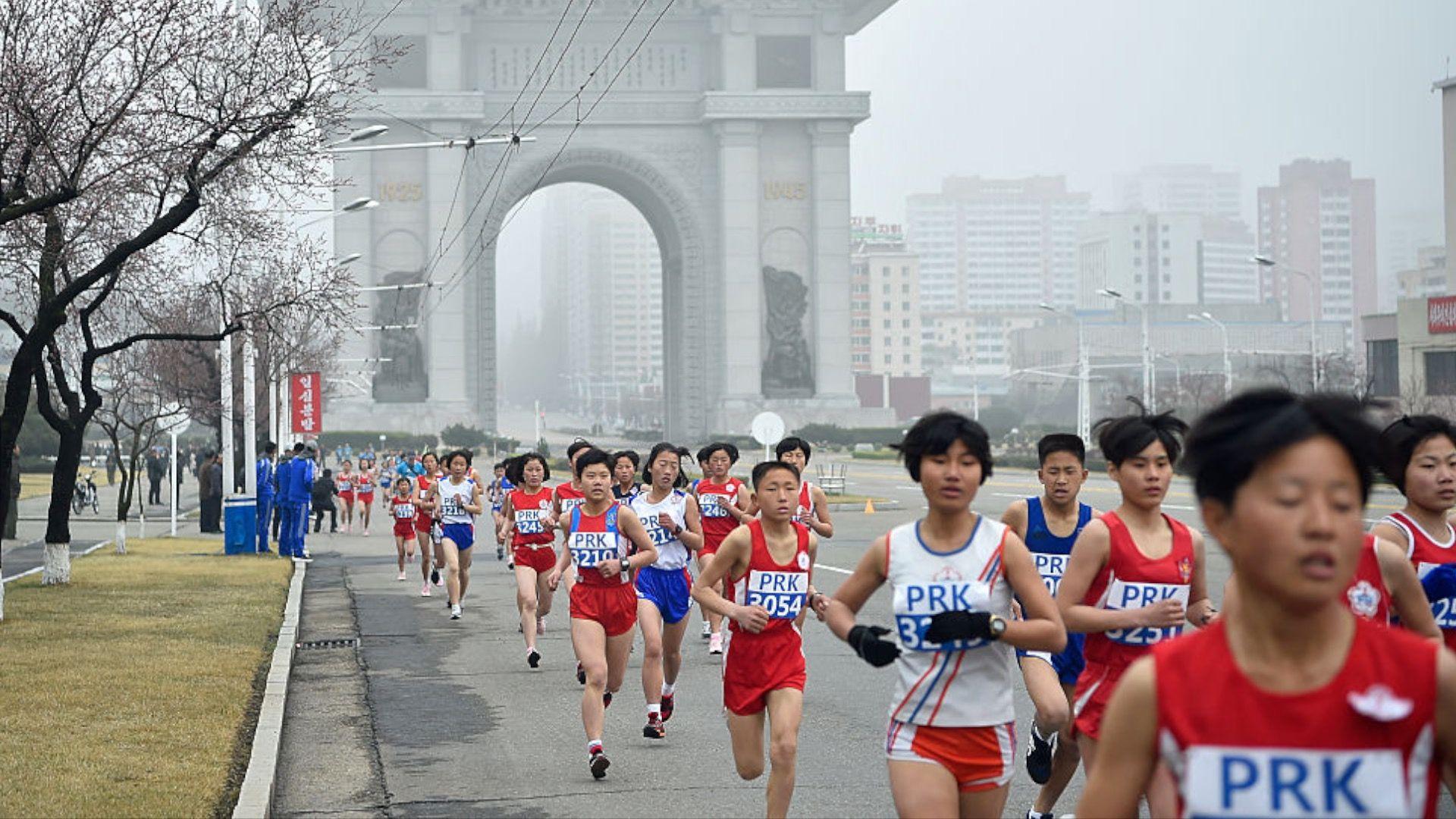N Korea cancels Pyongyang Marathon for 'some reasons' - BBC News