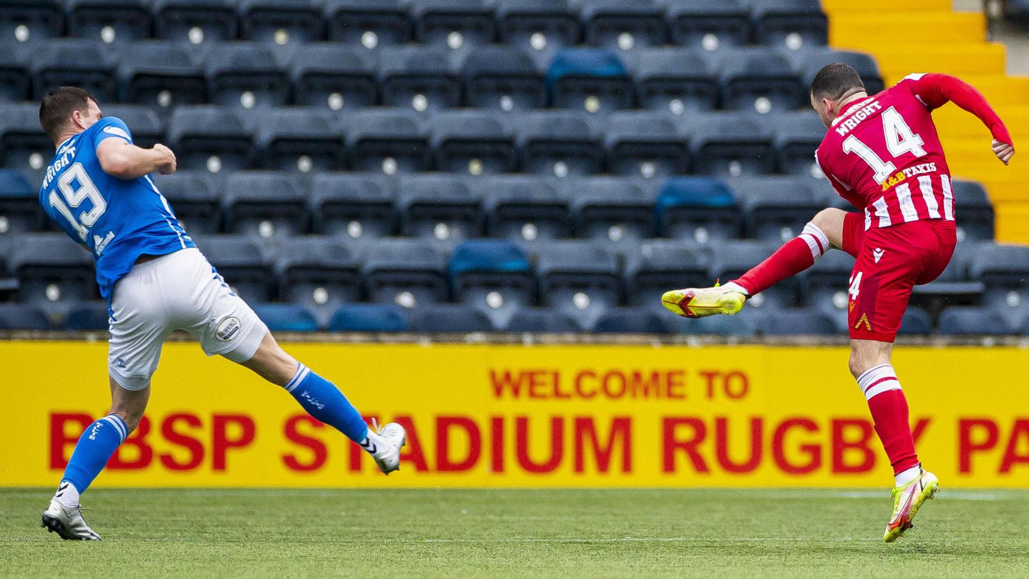 'Sweet' strike from Wright in St Johnstone draw - BBC Sport