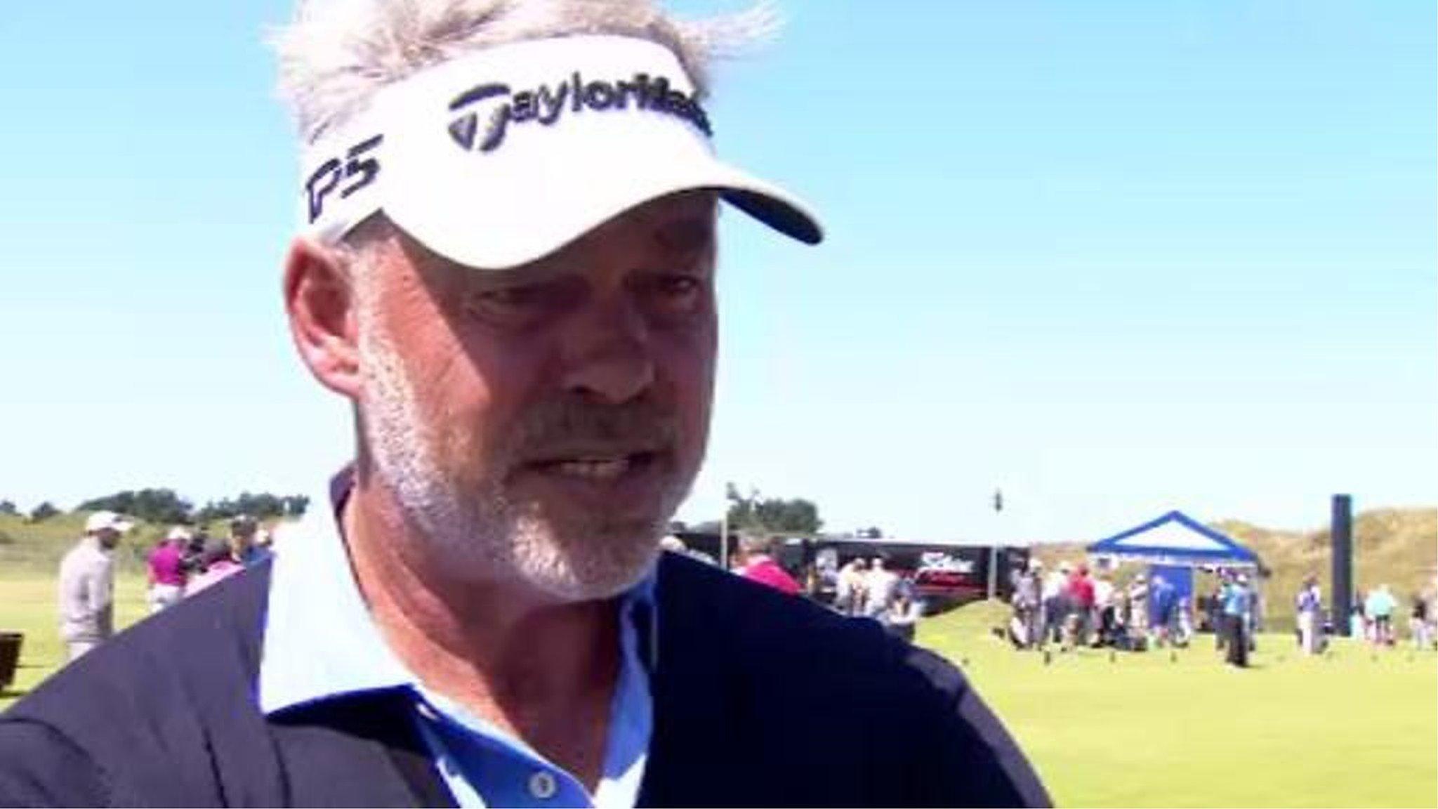 Darren Clarke: Ex-Open champion three behind on senior debut in US ...