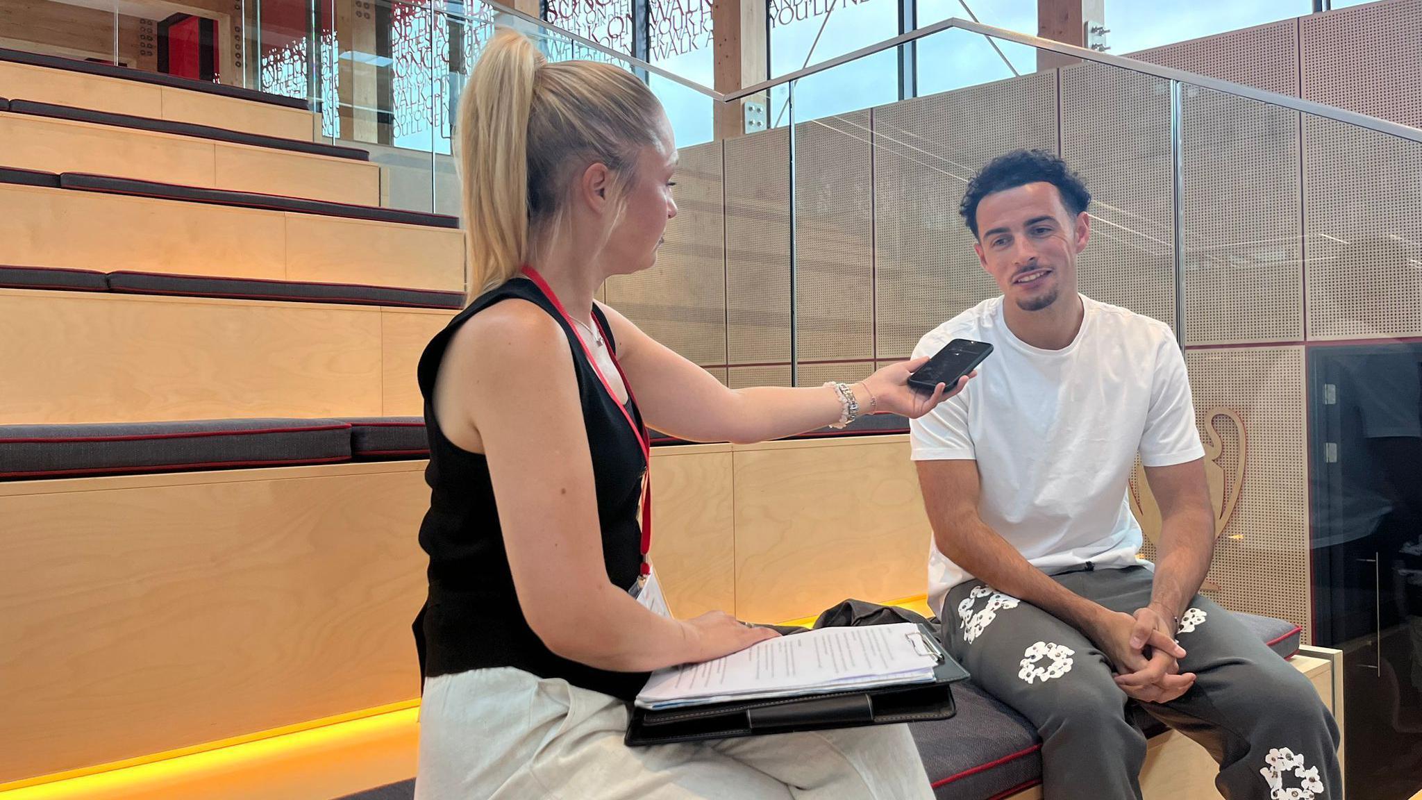 Liverpool news: Curtis Jones speaks to BBC Radio Merseyside about Arne ...