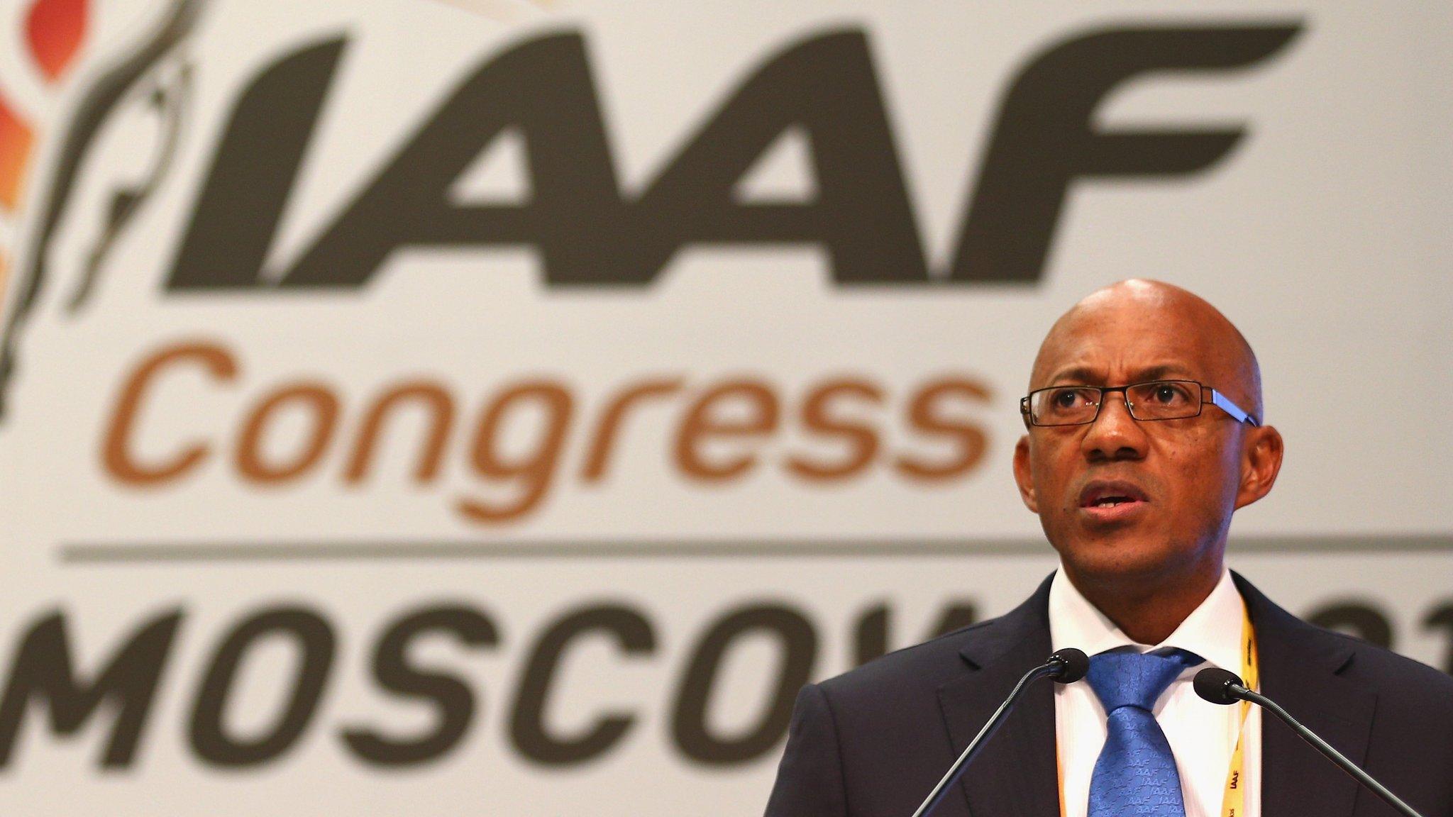 Frankie Fredericks suspended by IOC following corruption charge - BBC Sport