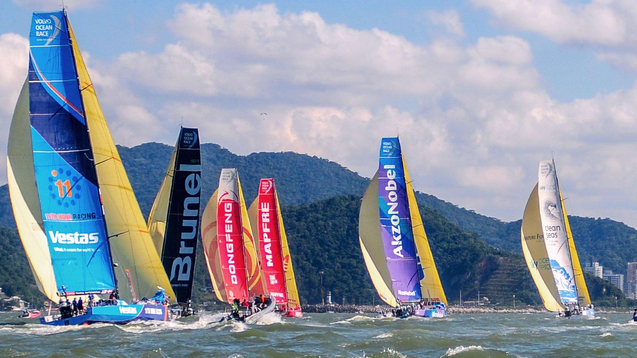 Volvo Ocean Race: 45,000 miles, freeze-dried food, two hours sleep ...