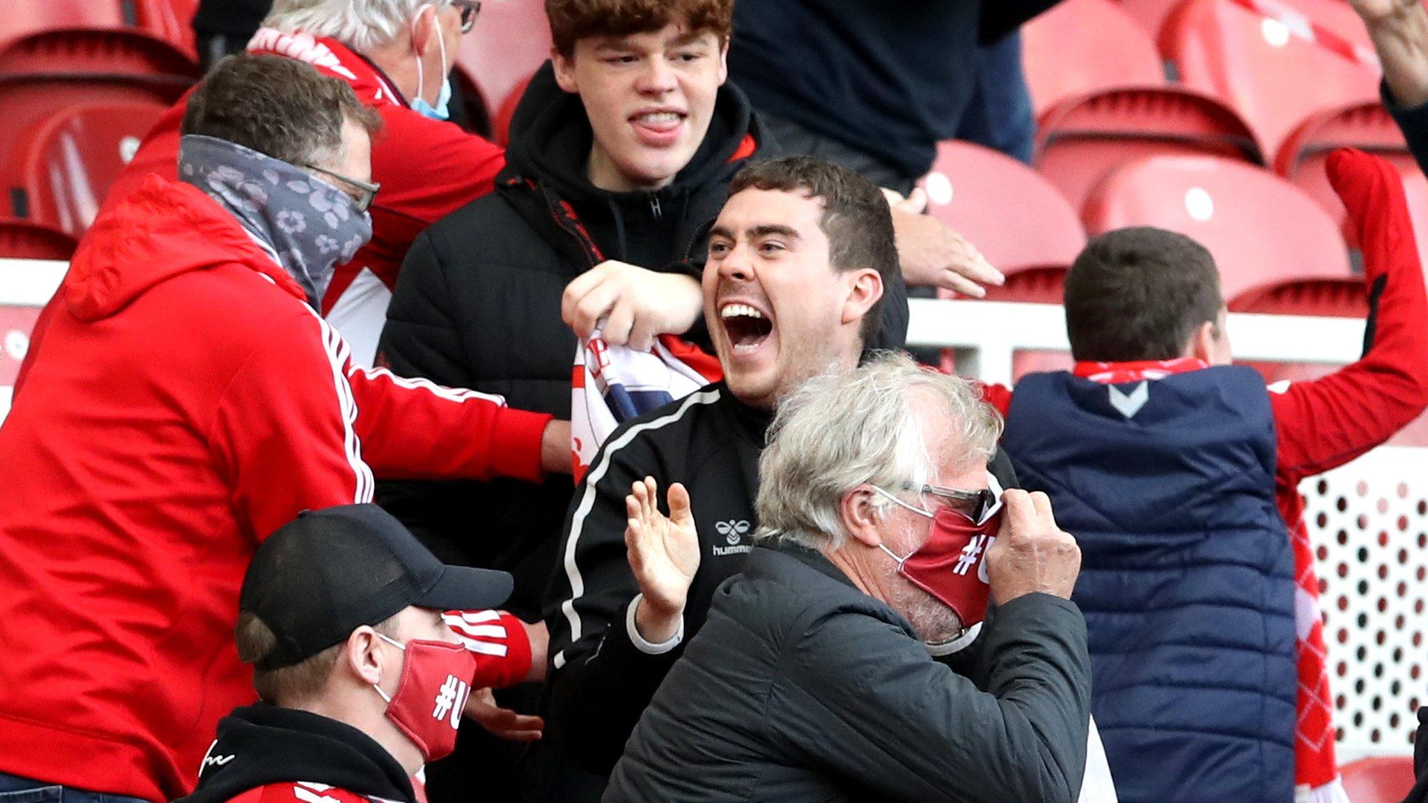 Middlesbrough fan attends every Boro competitive game since 1996 - BBC News