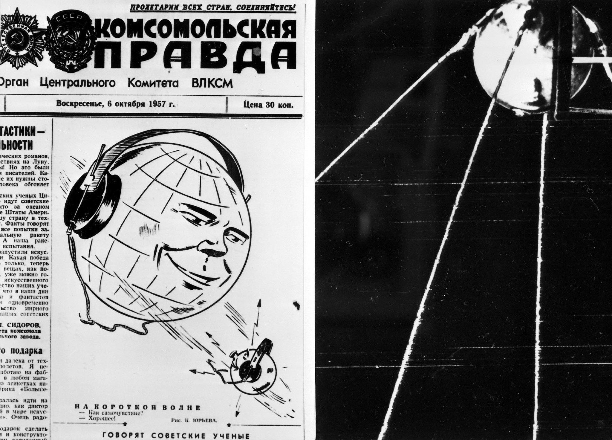 Sputnik: How the Soviet Union spun the satellite launch - BBC News