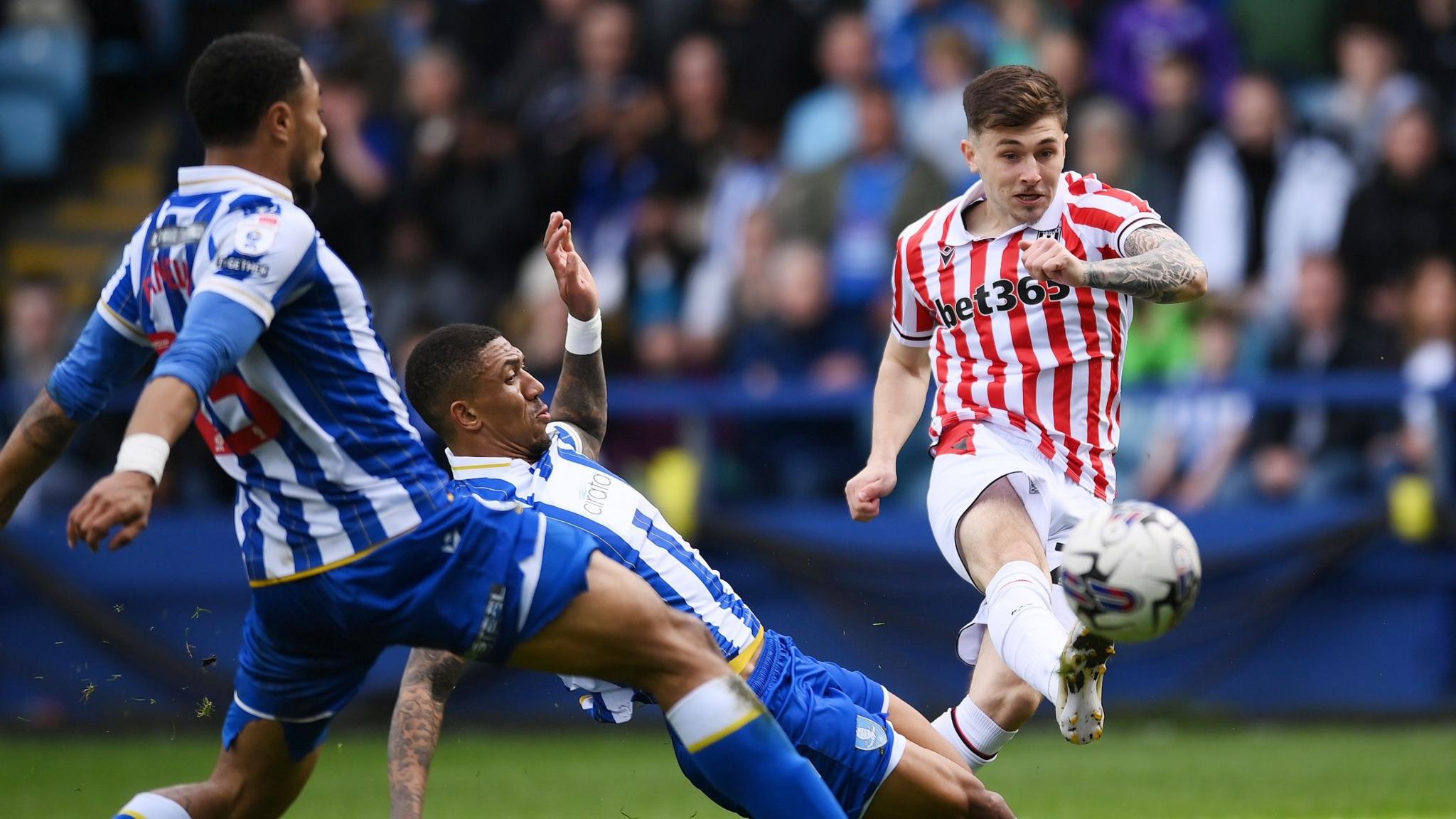 Stoke City: Luke Cundle delighted to score his first for the club - BBC ...