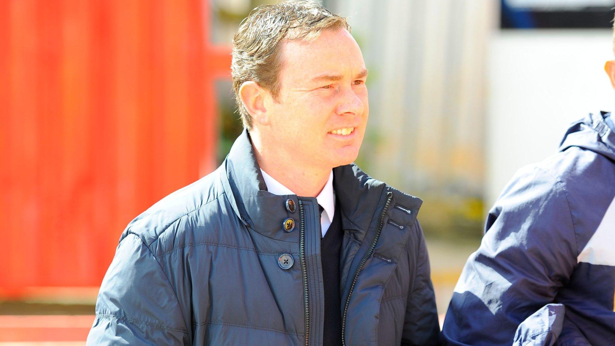 Plymouth Argyle manager Derek Adams challenges striker Tyler Harvey to ...