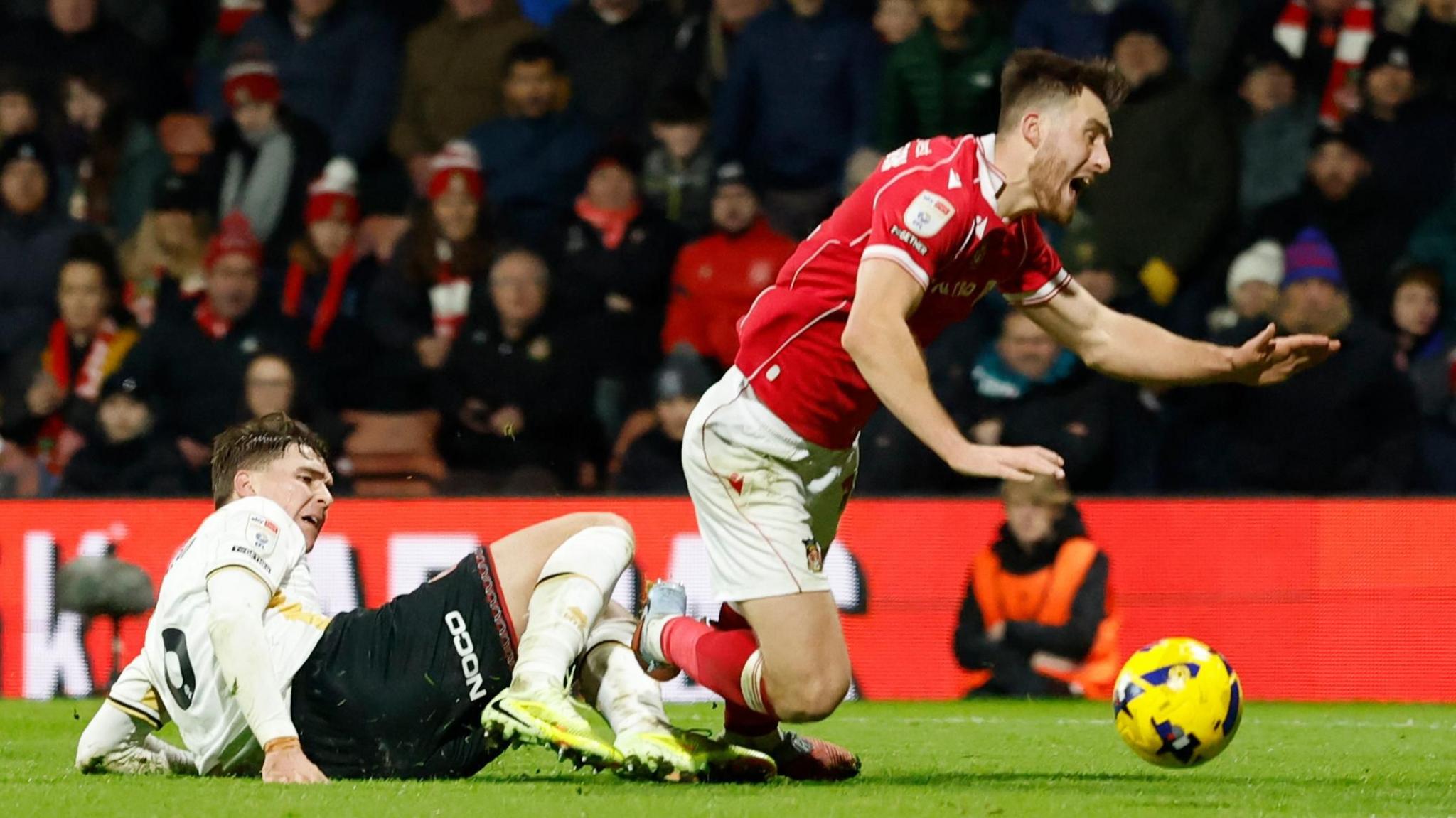 Wrexham 5-3 Sheffield United: Moore double as Dragons beat Blades in ...