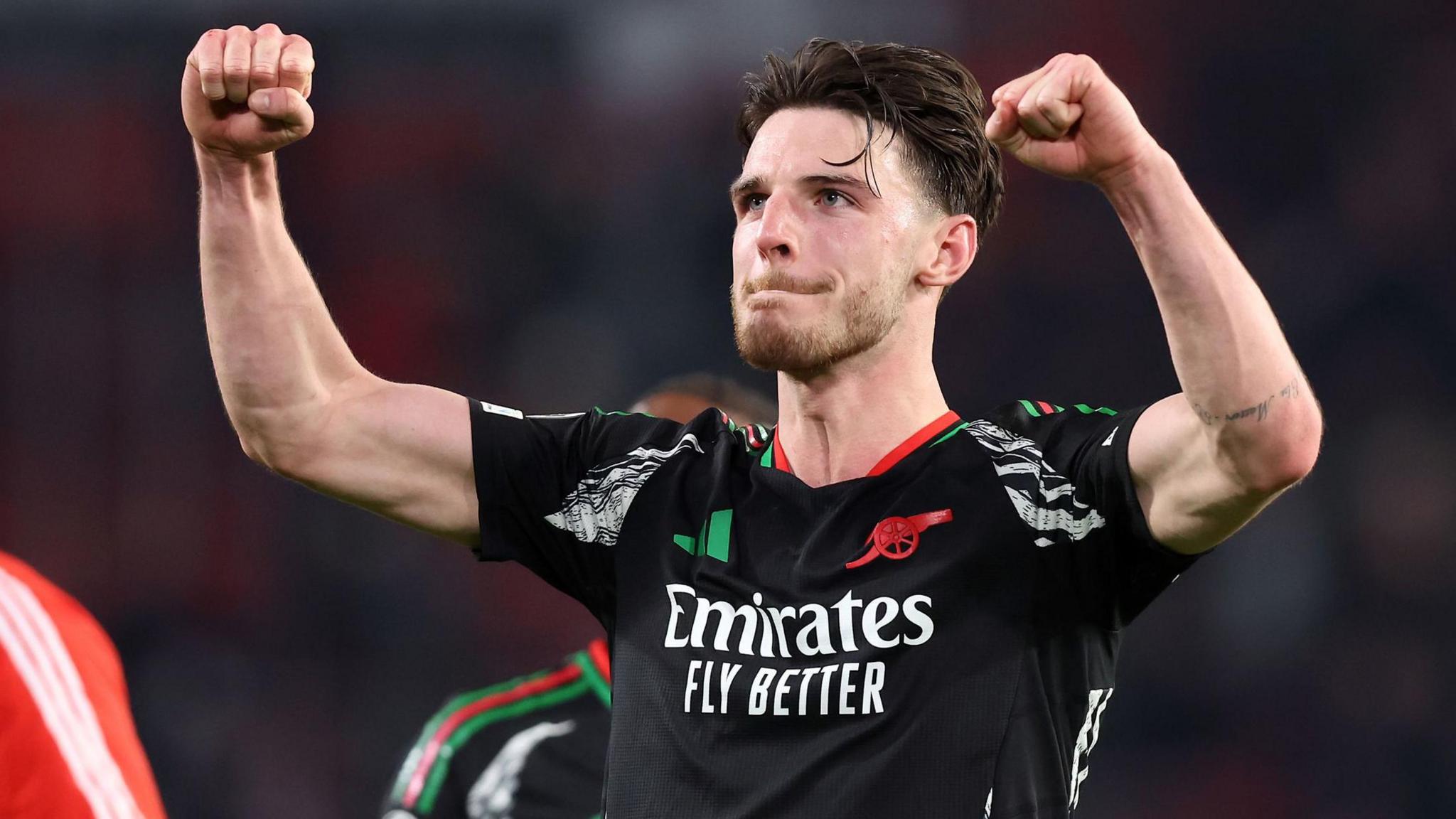 PSV Eindhoven 1-7 Arsenal: Declan Rice and Jurrien Timber on Champions ...