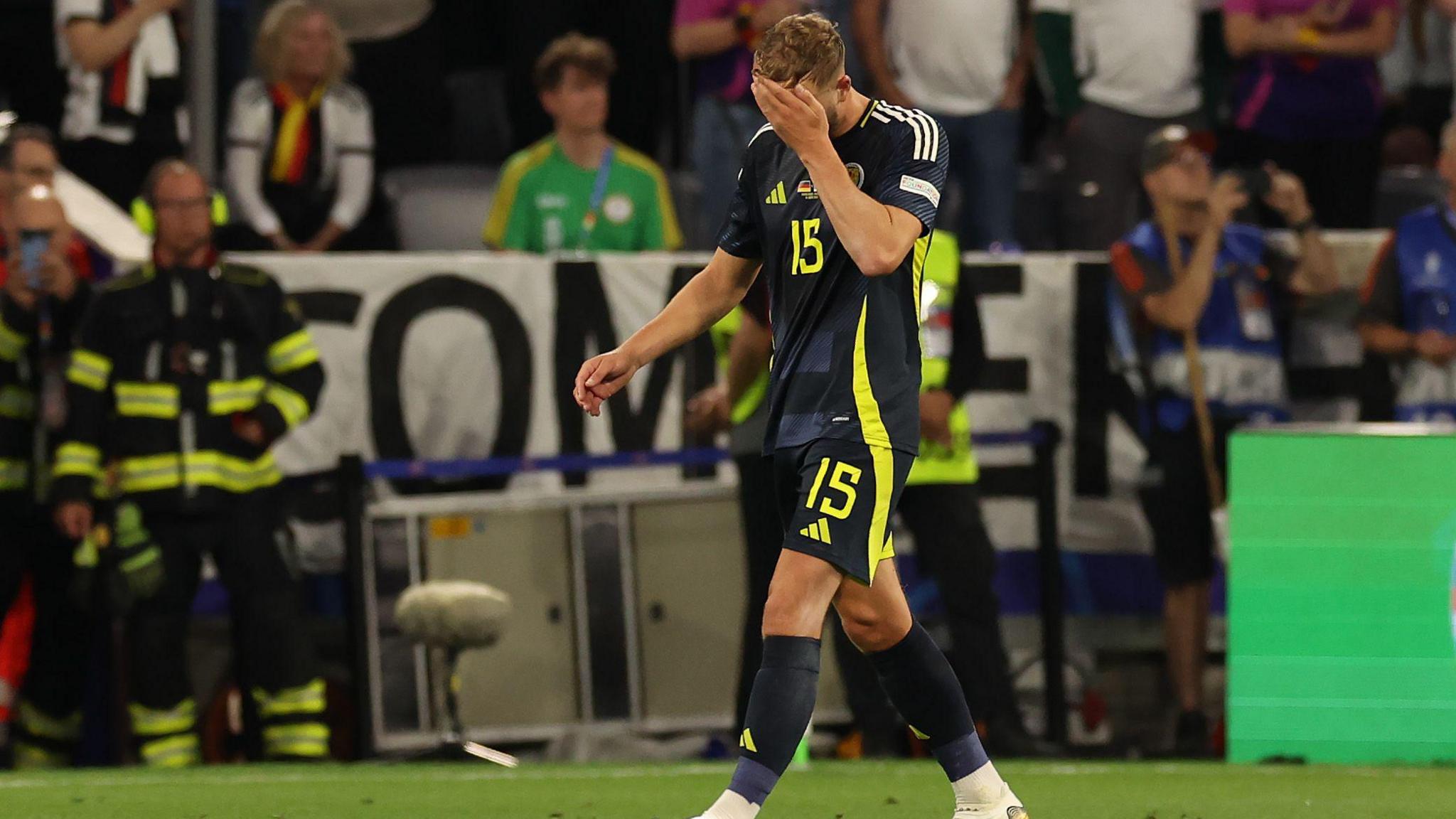 Ryan Porteous: Germany red card 'hardest thing' but 'I'll bounce back ...