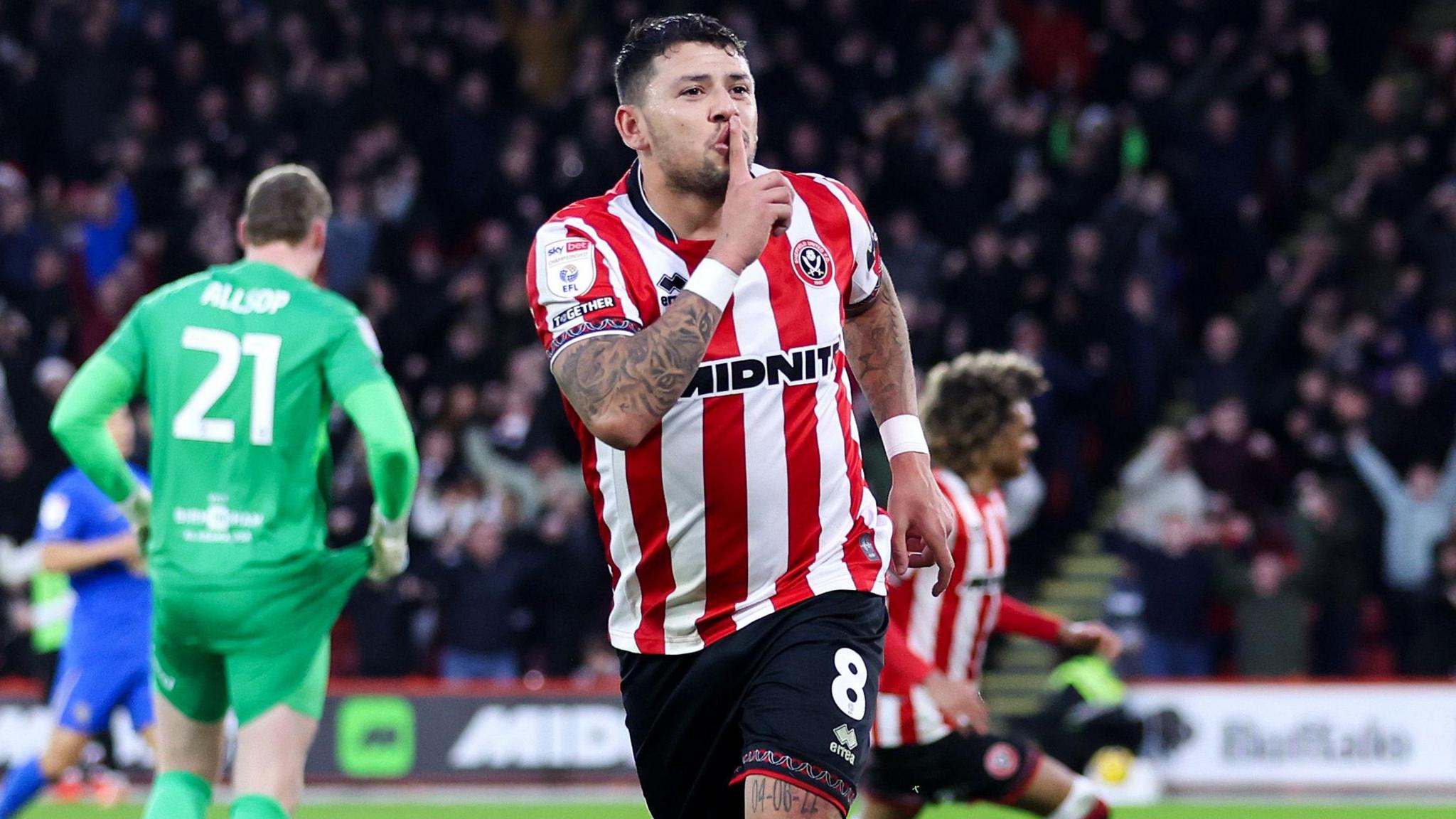 Sheffield United 3-0 Birmingham City: Blades ease to win over 10-man ...