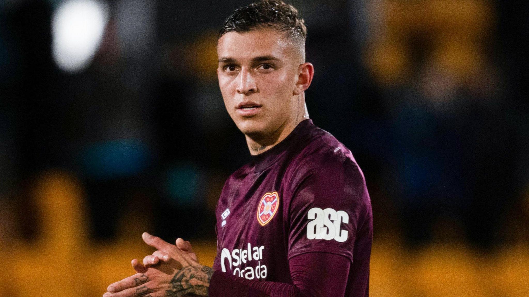 Kenneth Vargas says Hearts exit talk 'misinterpreted' - BBC Sport