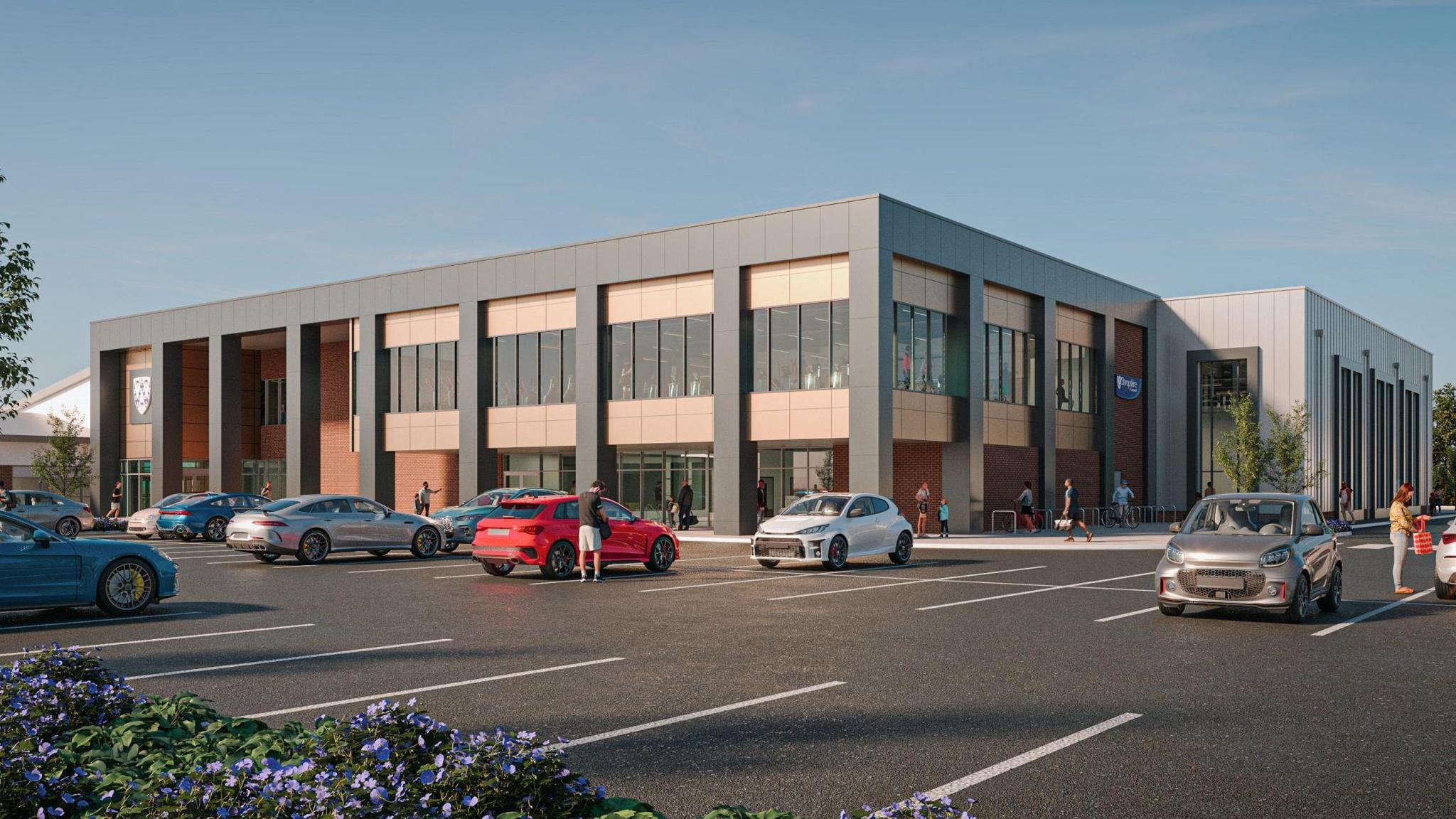 'Shropshire leisure centre will be a county-wide asset' - BBC News