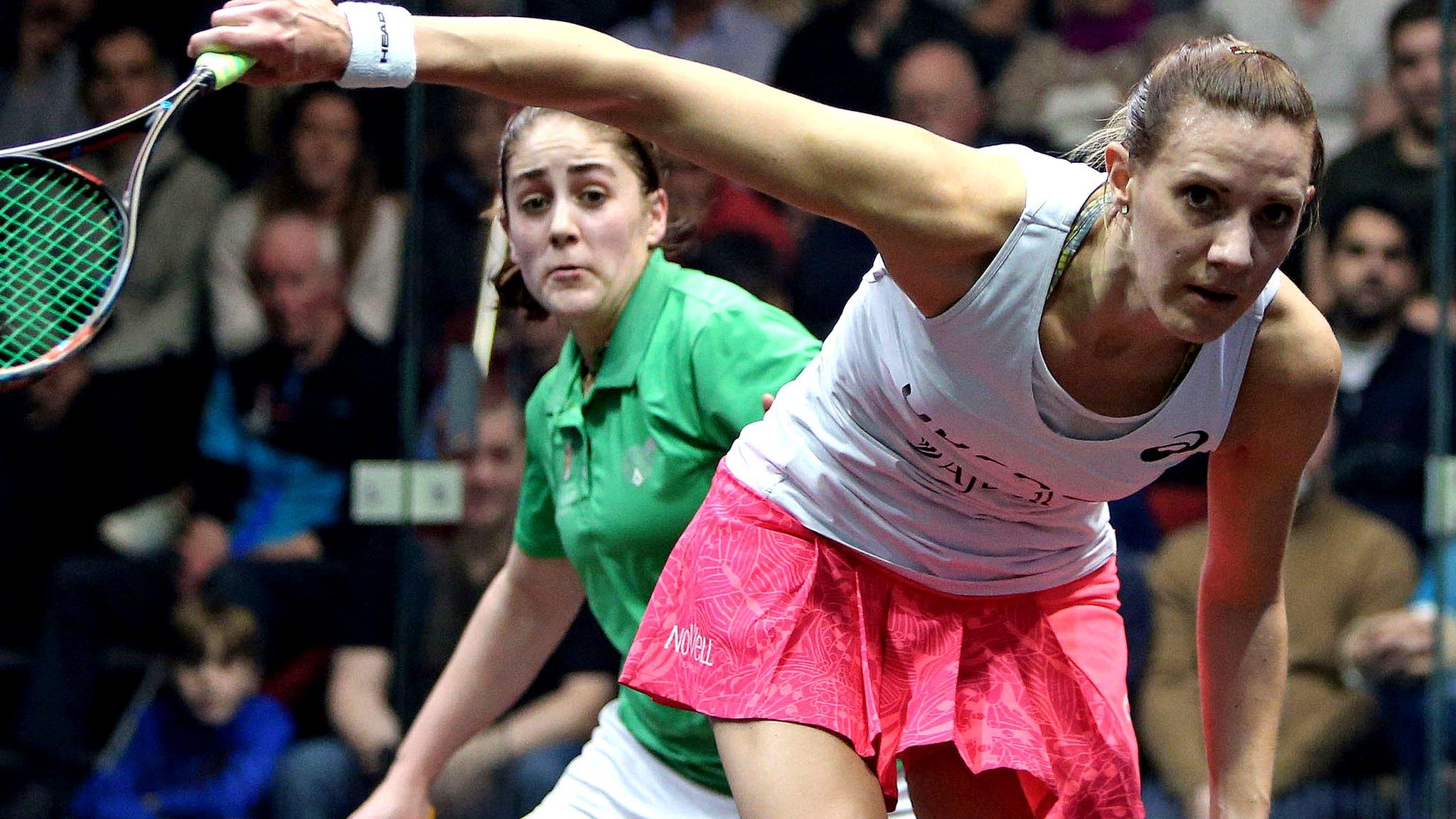Tesni Evans confident for World Squash Championship quarter-final - BBC ...