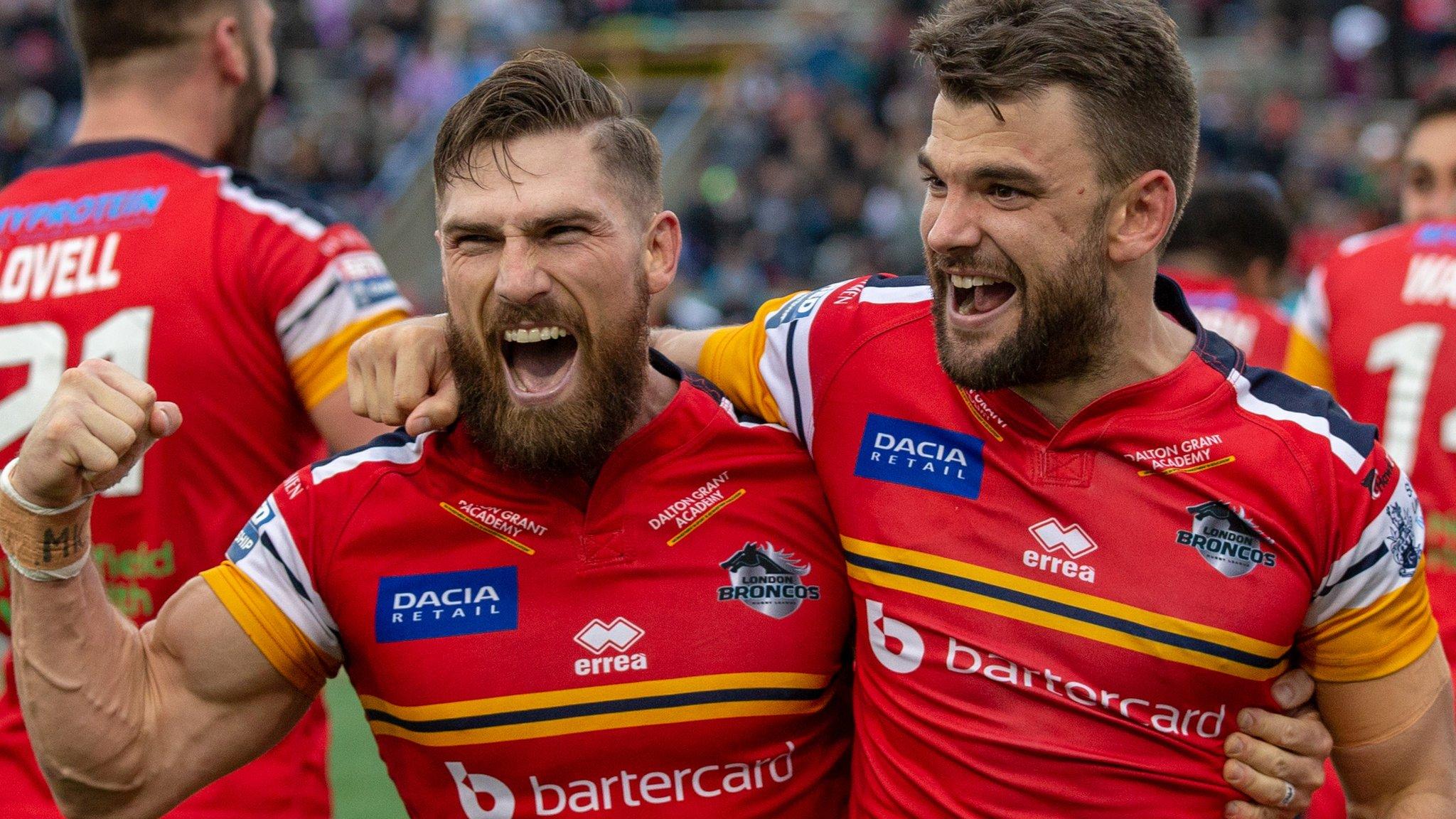 London Broncos have long-term ambition to win Super League title - BBC ...