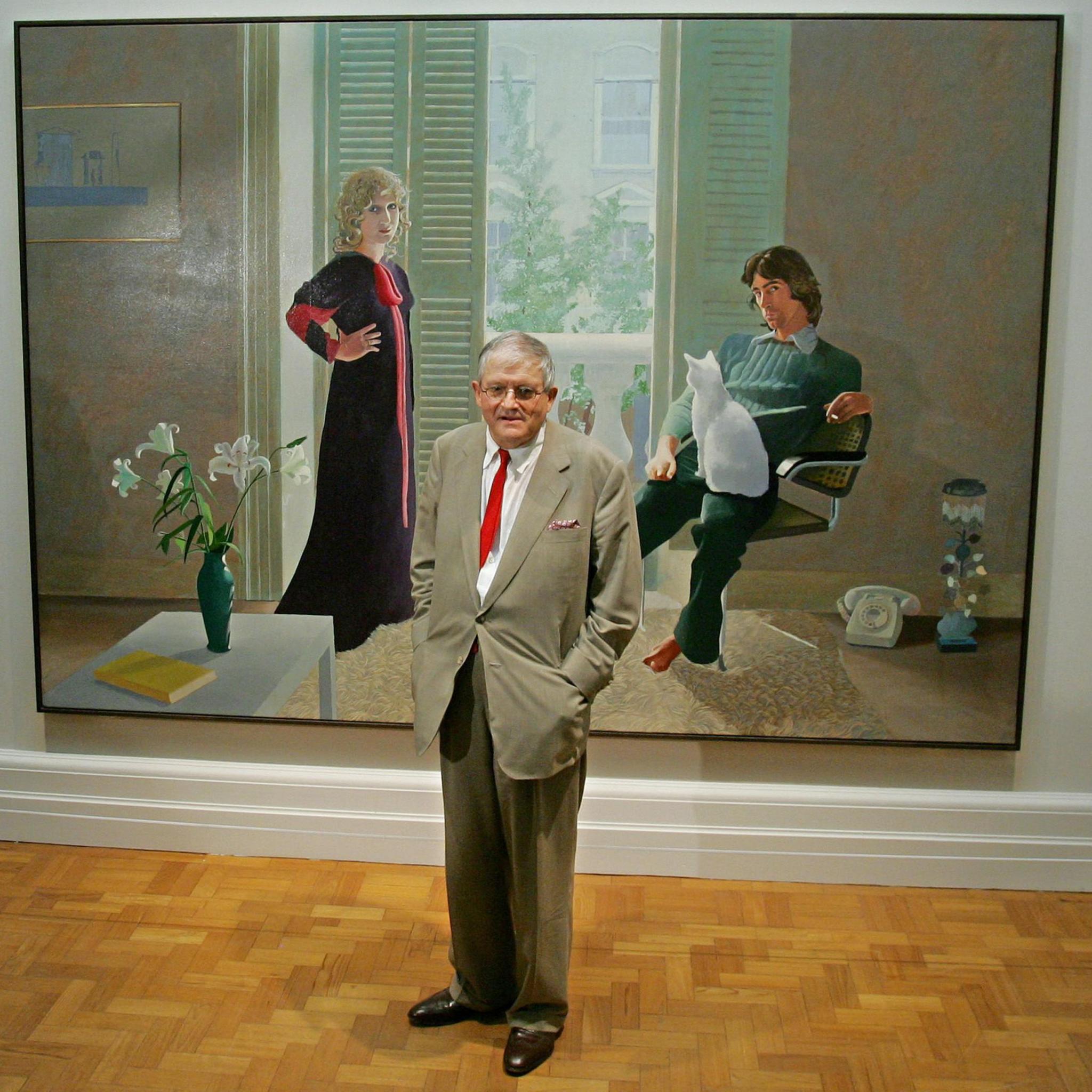 David Hockney: King leads tributes to late British art 'giant' - BBC News