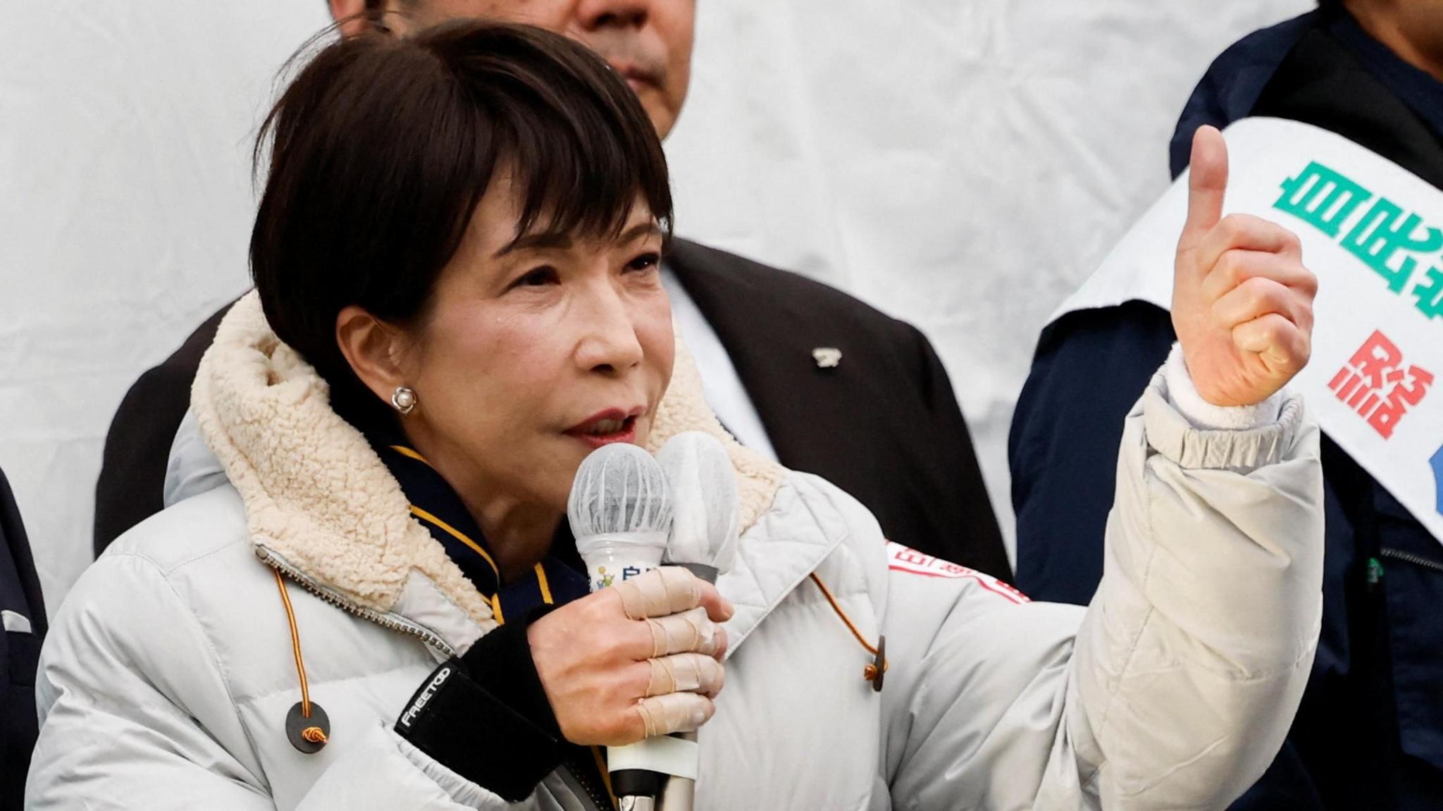 Japan election: PM Sanae Takaichi set for landslide win - BBC News