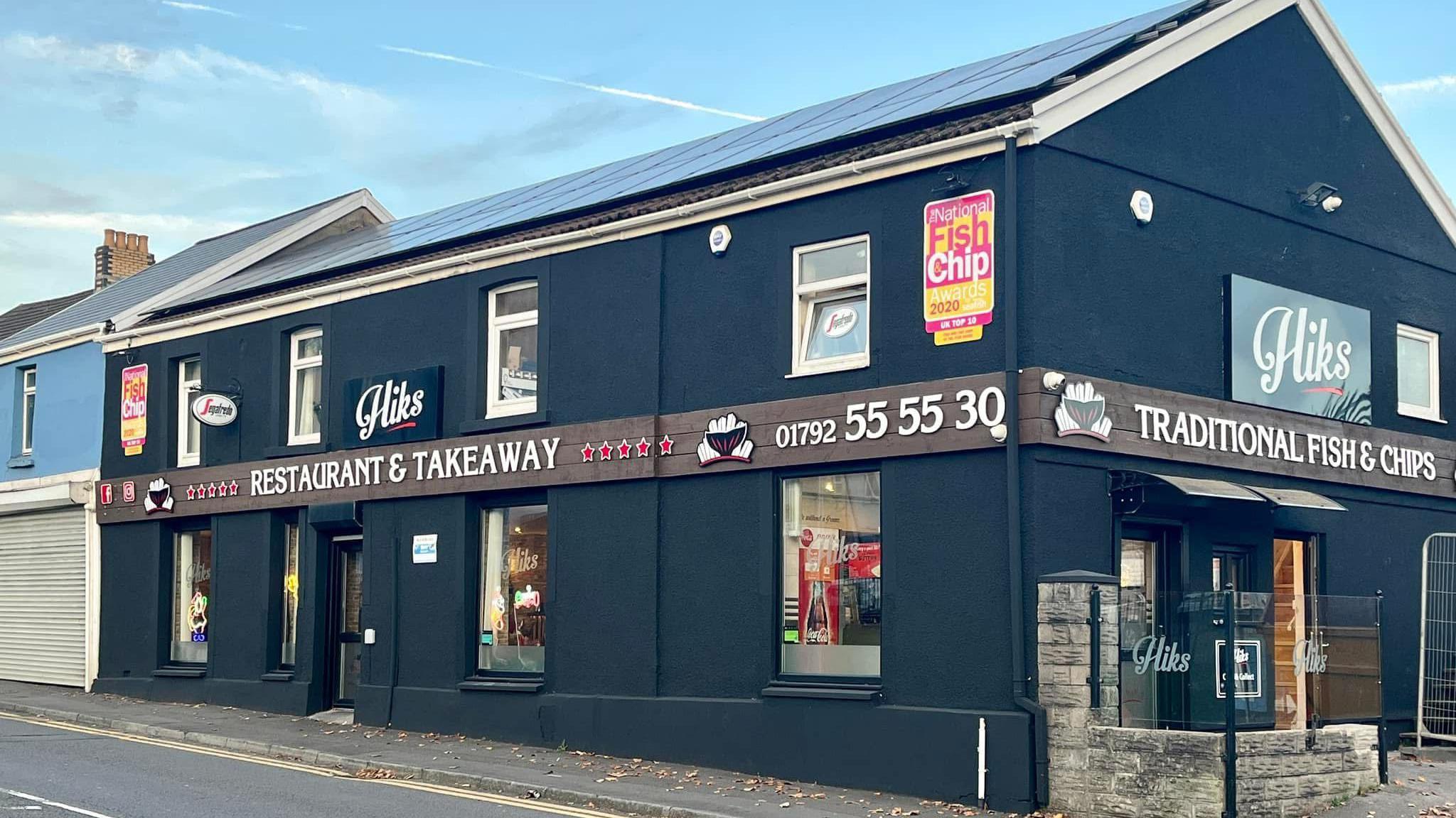 Welsh fish and chip shop-owning brothers enjoy 'healthy rivalry' - BBC News