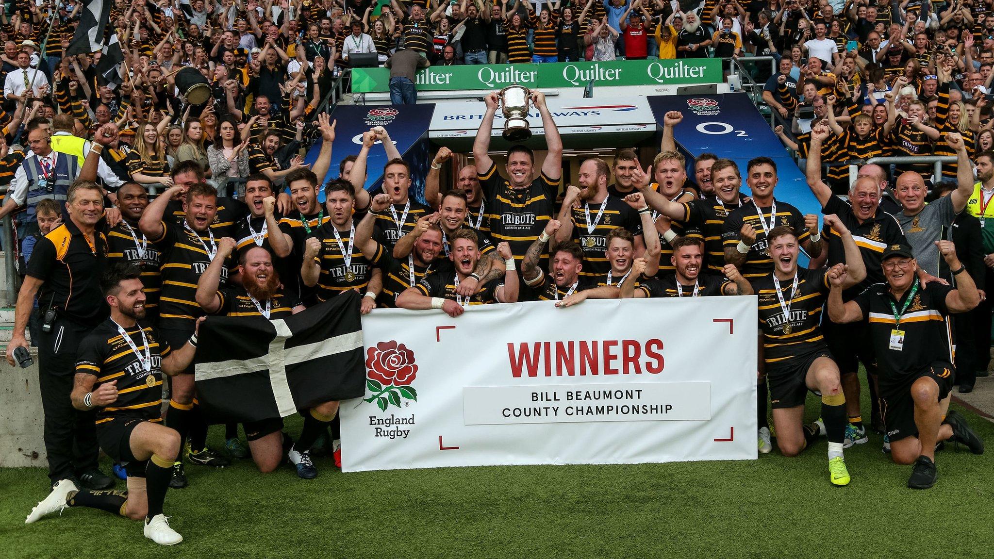 County Championship: Cornwall retain title with 37-24 Cheshire victory ...