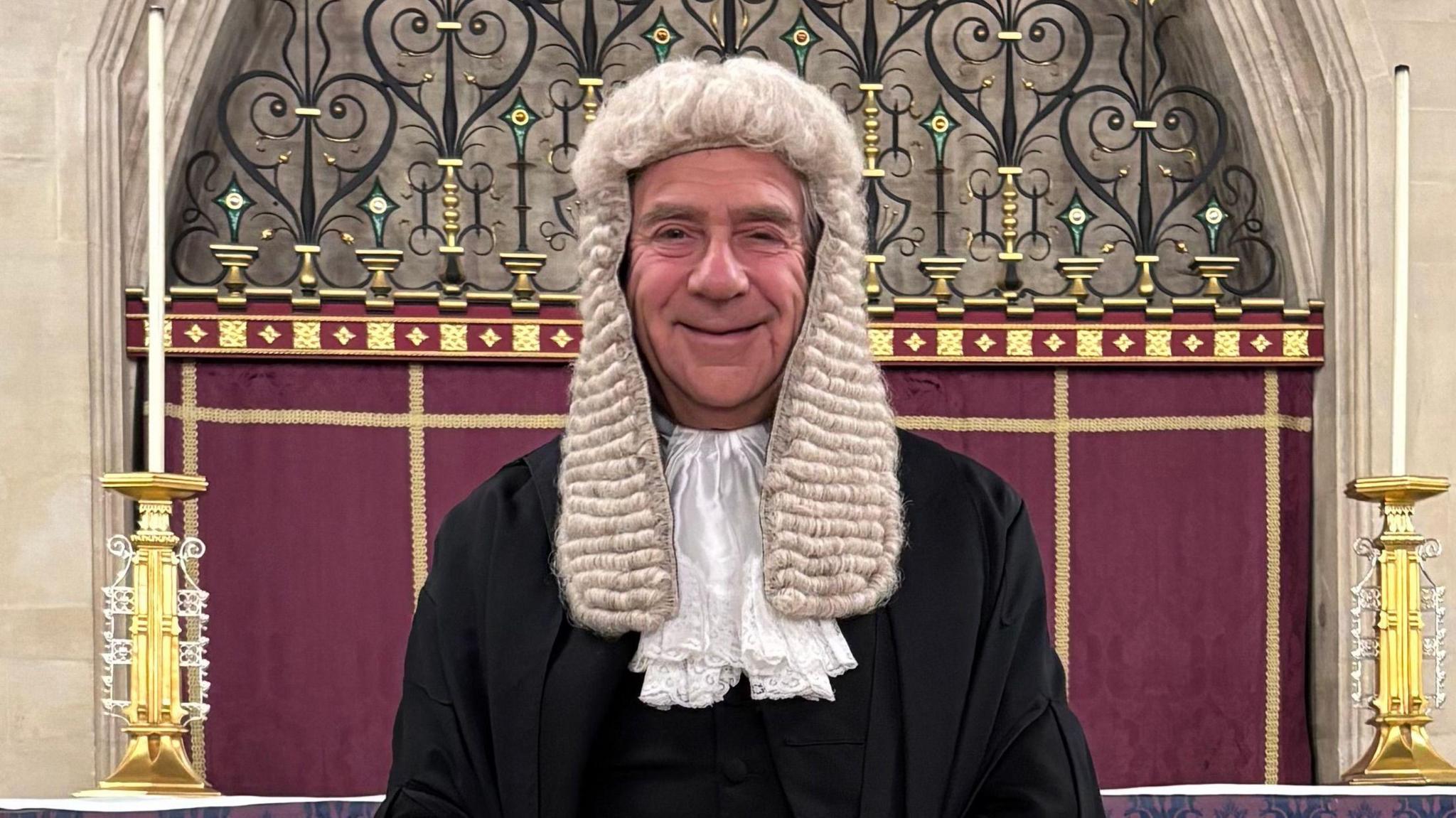 Ipswich Crown Court resident judge Martyn Levett bids farewell - BBC News