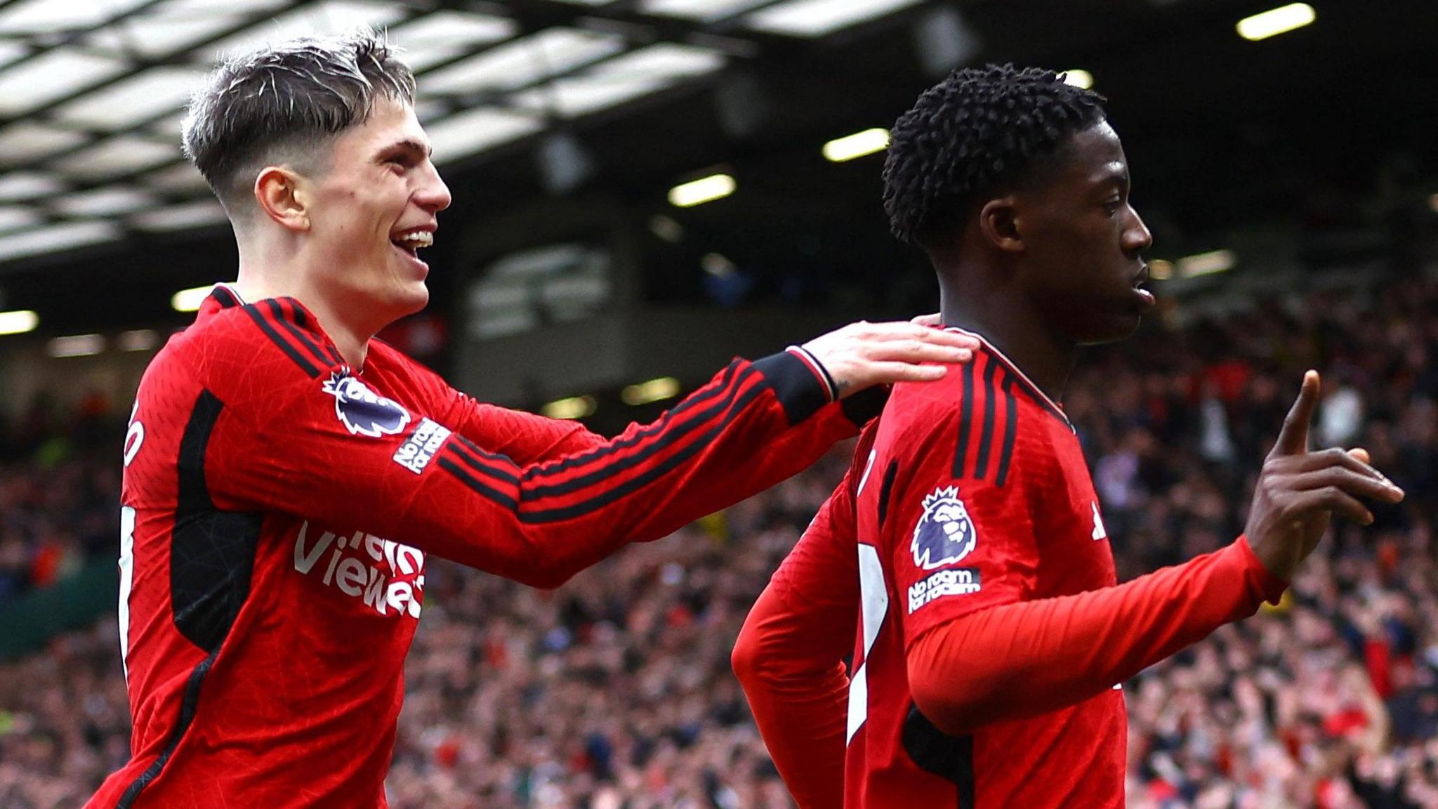 Man Utd 2-2 Liverpool: Time to build for Mainoo and Garnacho? - BBC Sport