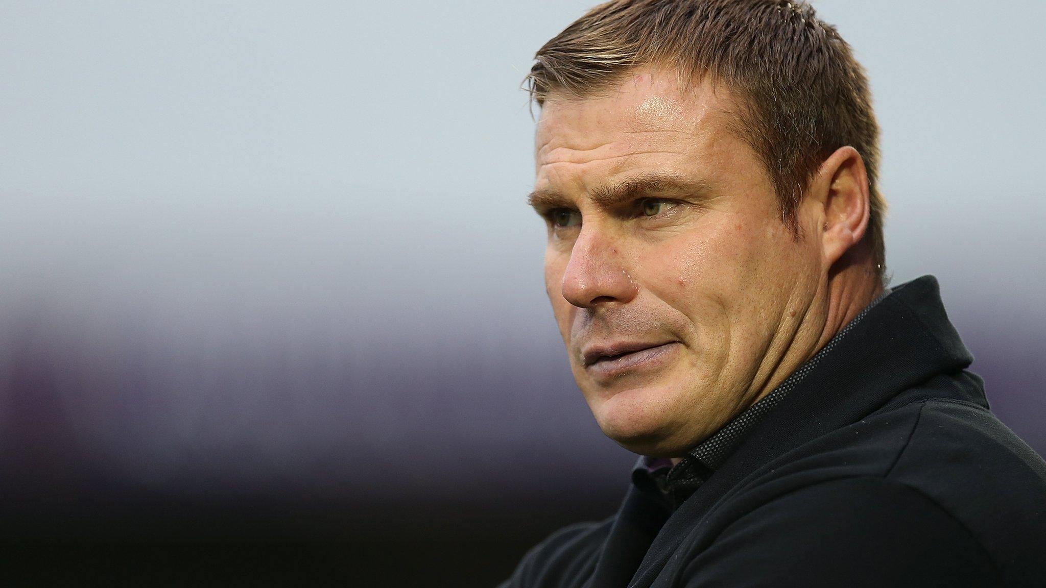 David Flitcroft: Bury boss hurting, but determined after winless run ...