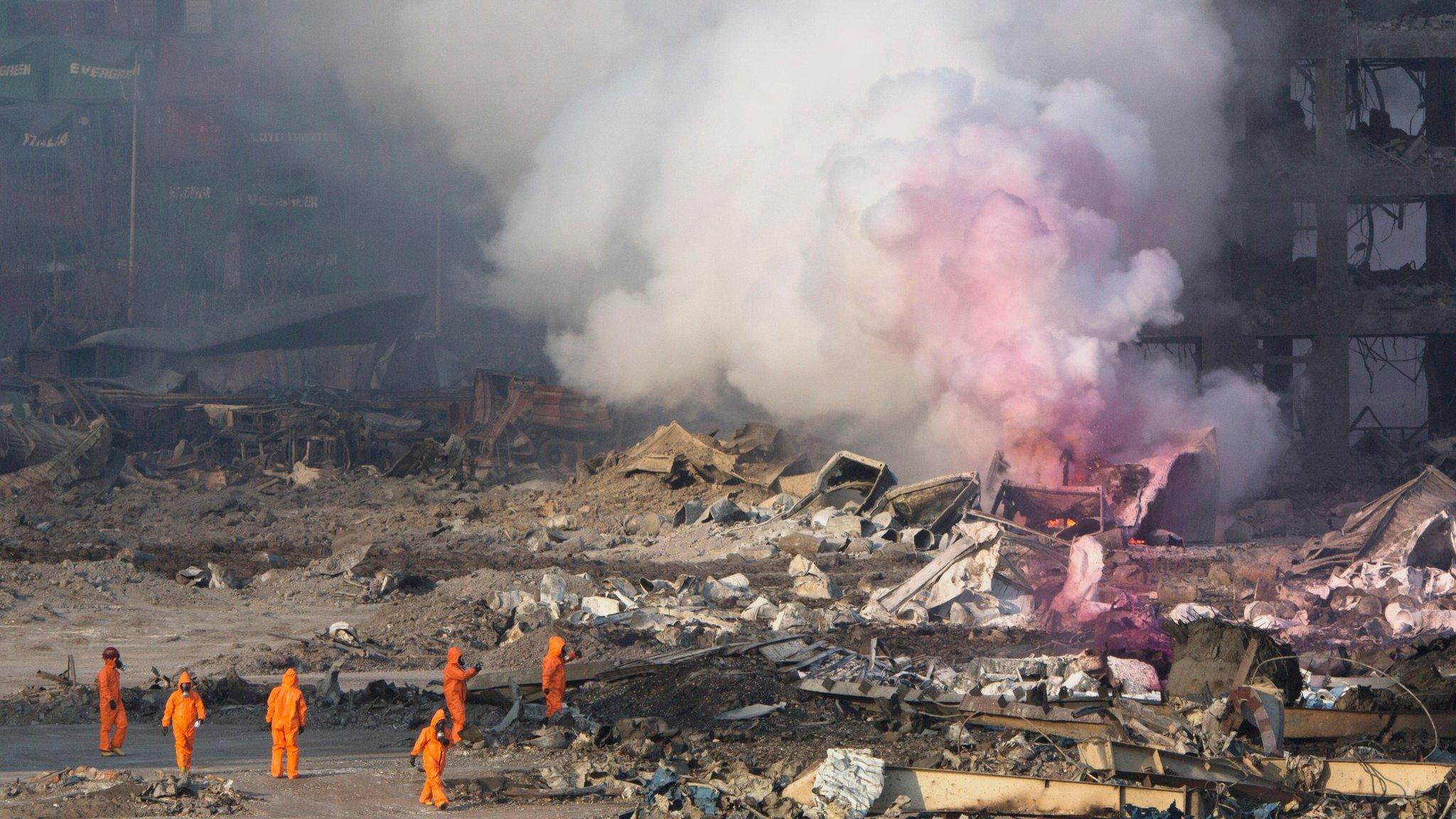 Sedgefield man Roy Keld tells of Tianjin blasts chaos - BBC News