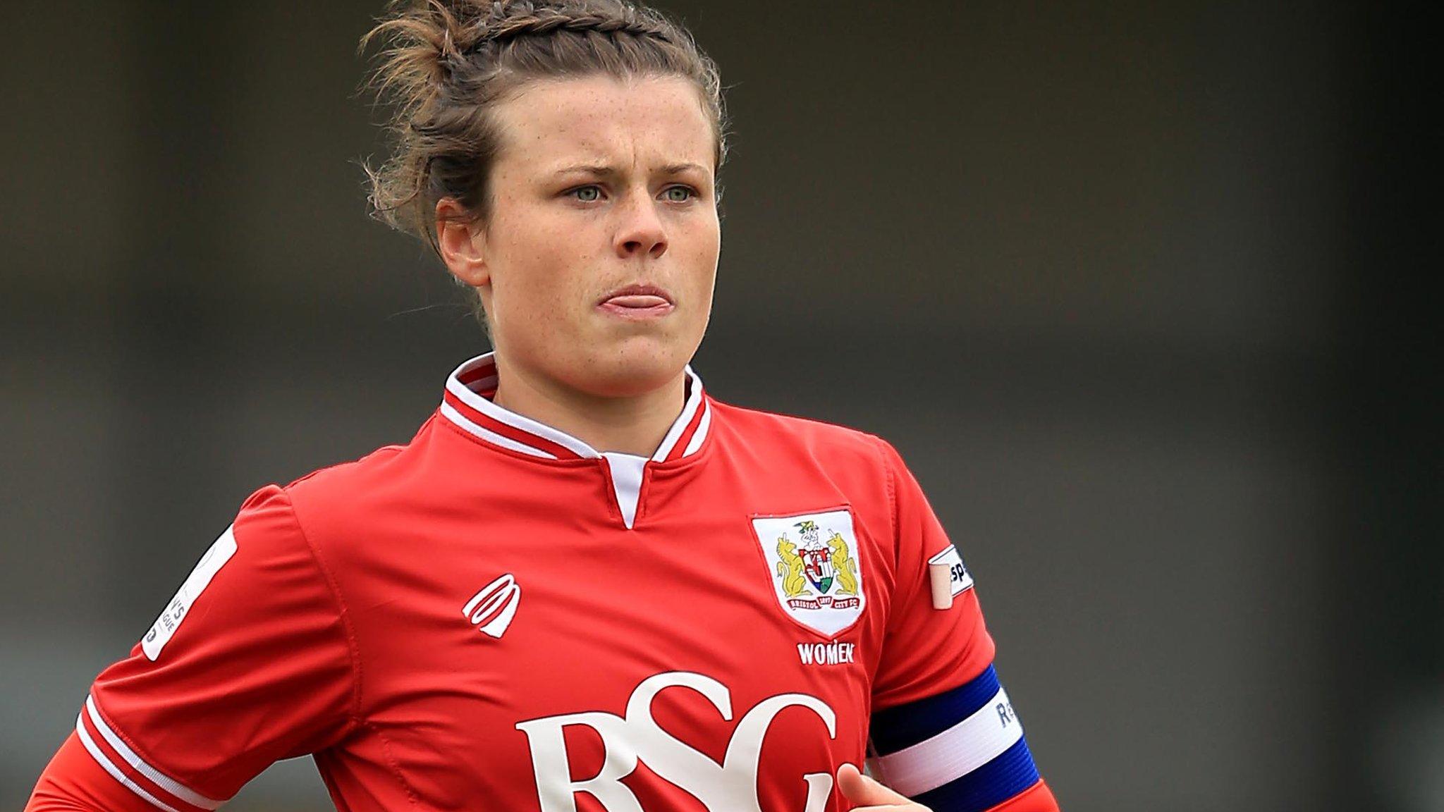 Hayley Ladd: Wales midfielder leaves Bristol City Women - BBC Sport