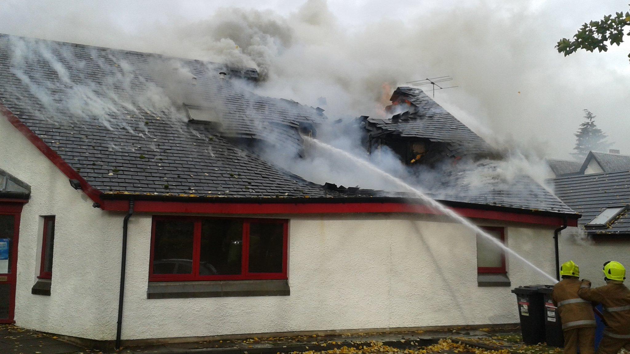 New temporary home for fire-hit Fort Augustus GP practice - BBC News
