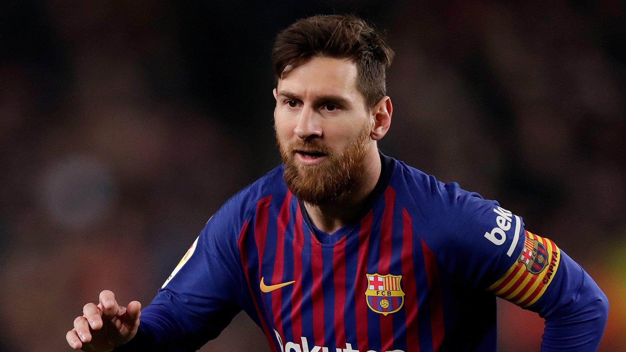 Sevilla 2-4 Barcelona: Lionel Messi scores 50th hat-trick in win - BBC ...