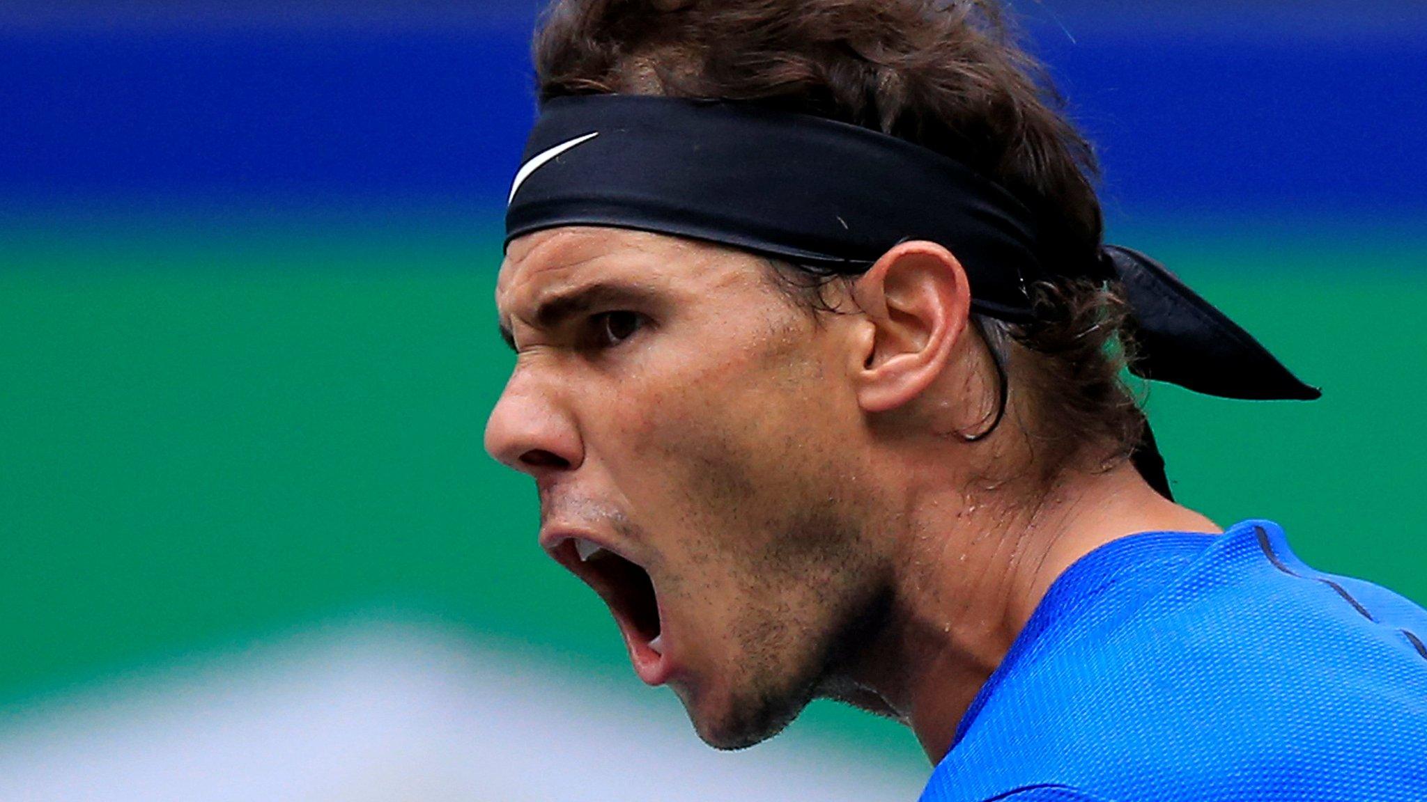 Shanghai Masters: Rafael Nadal to play Roger Federer in final - BBC Sport
