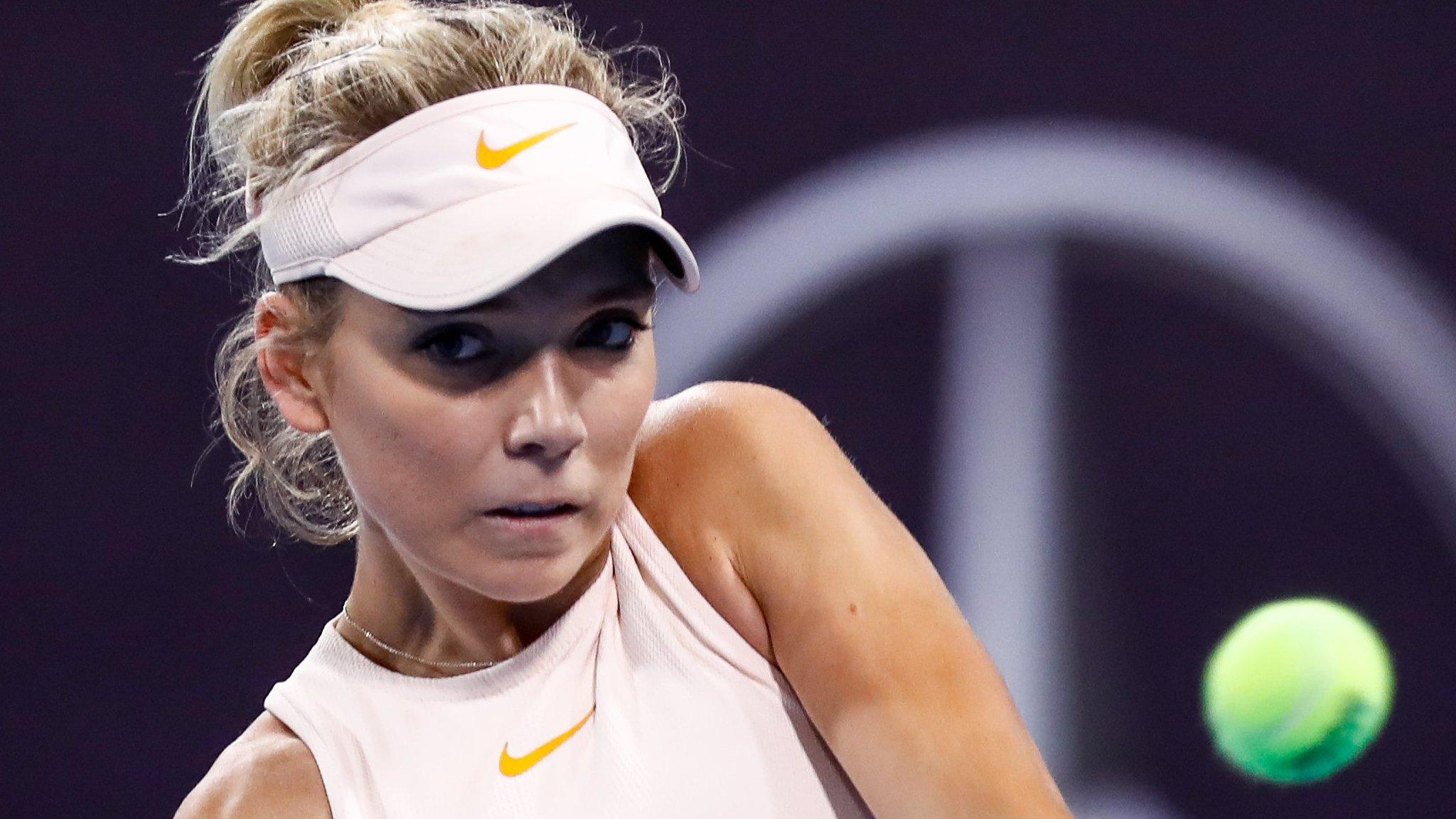 Tianjin Open: Katie Boulter into last eight after three-set win - BBC Sport