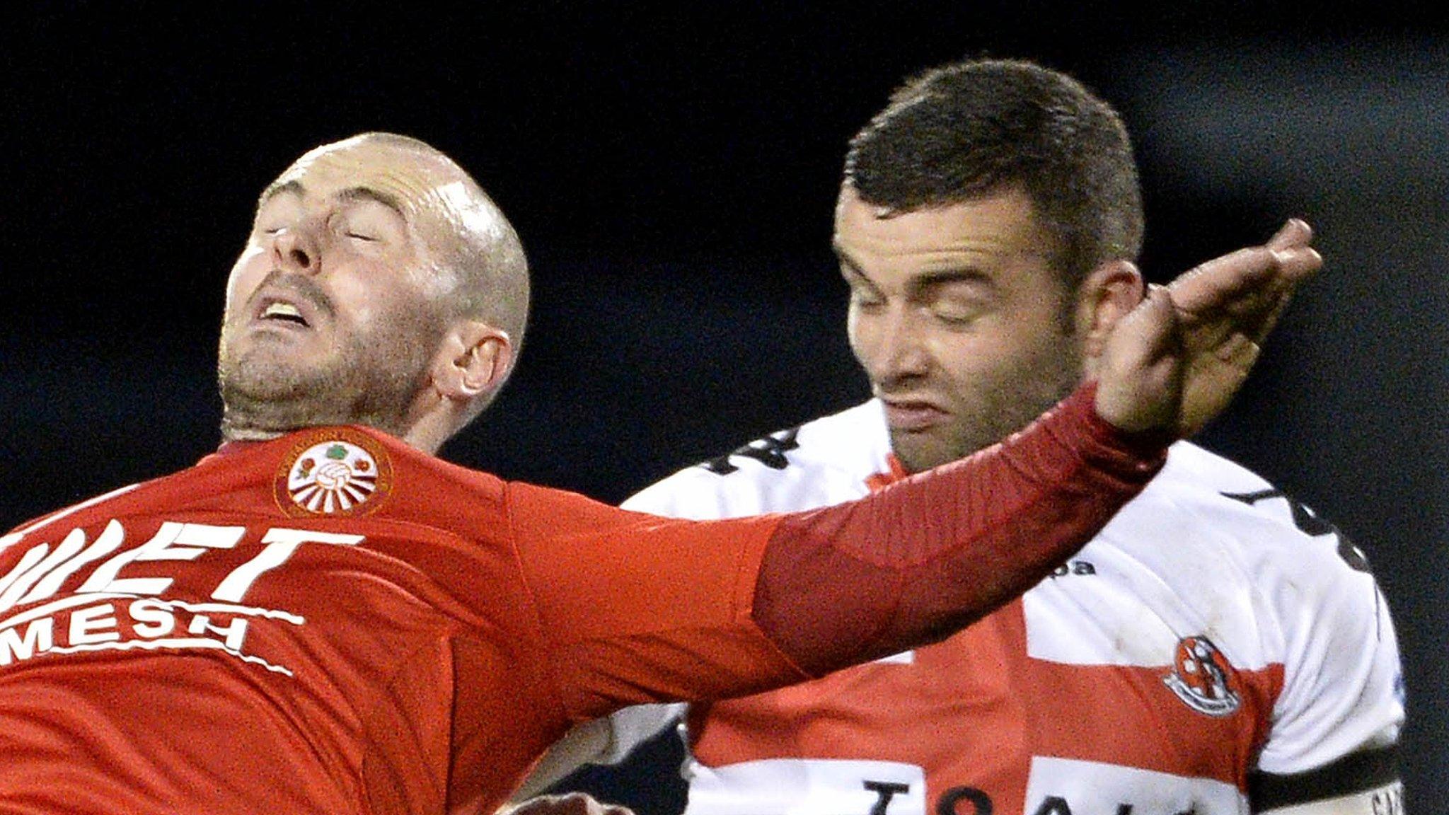 Portadown sign striker Shane Dolan and goalkeeper Jack Duffin - BBC Sport