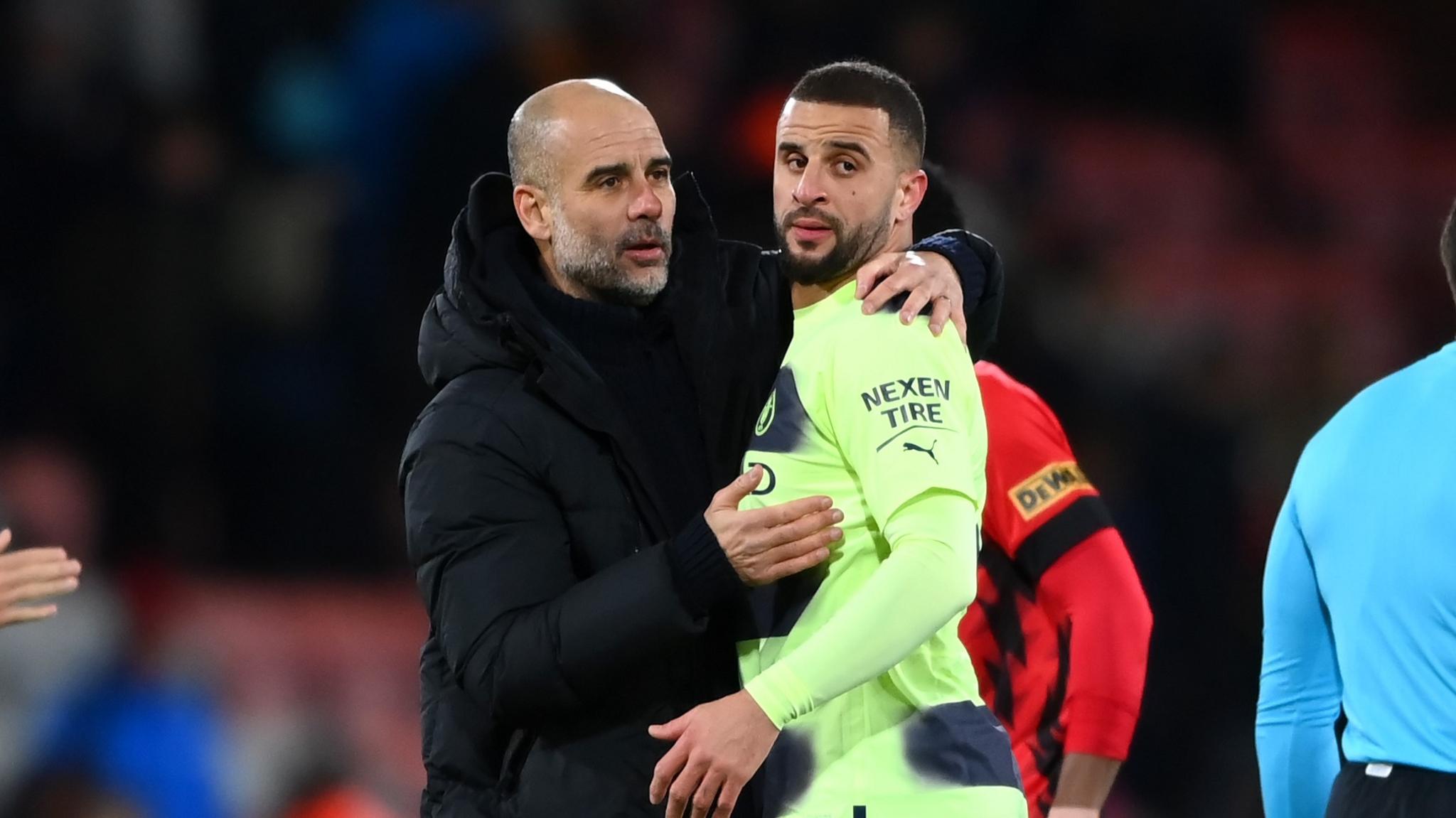 Man City: Kyle Walker transfer update from Pep Guardiola - BBC Sport
