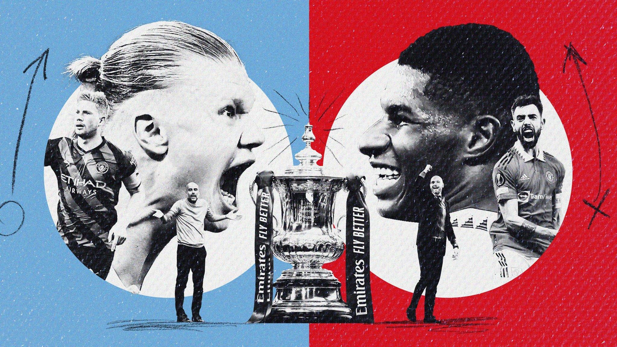 Manchester City vs Manchester United: The story of their rivalry - BBC ...