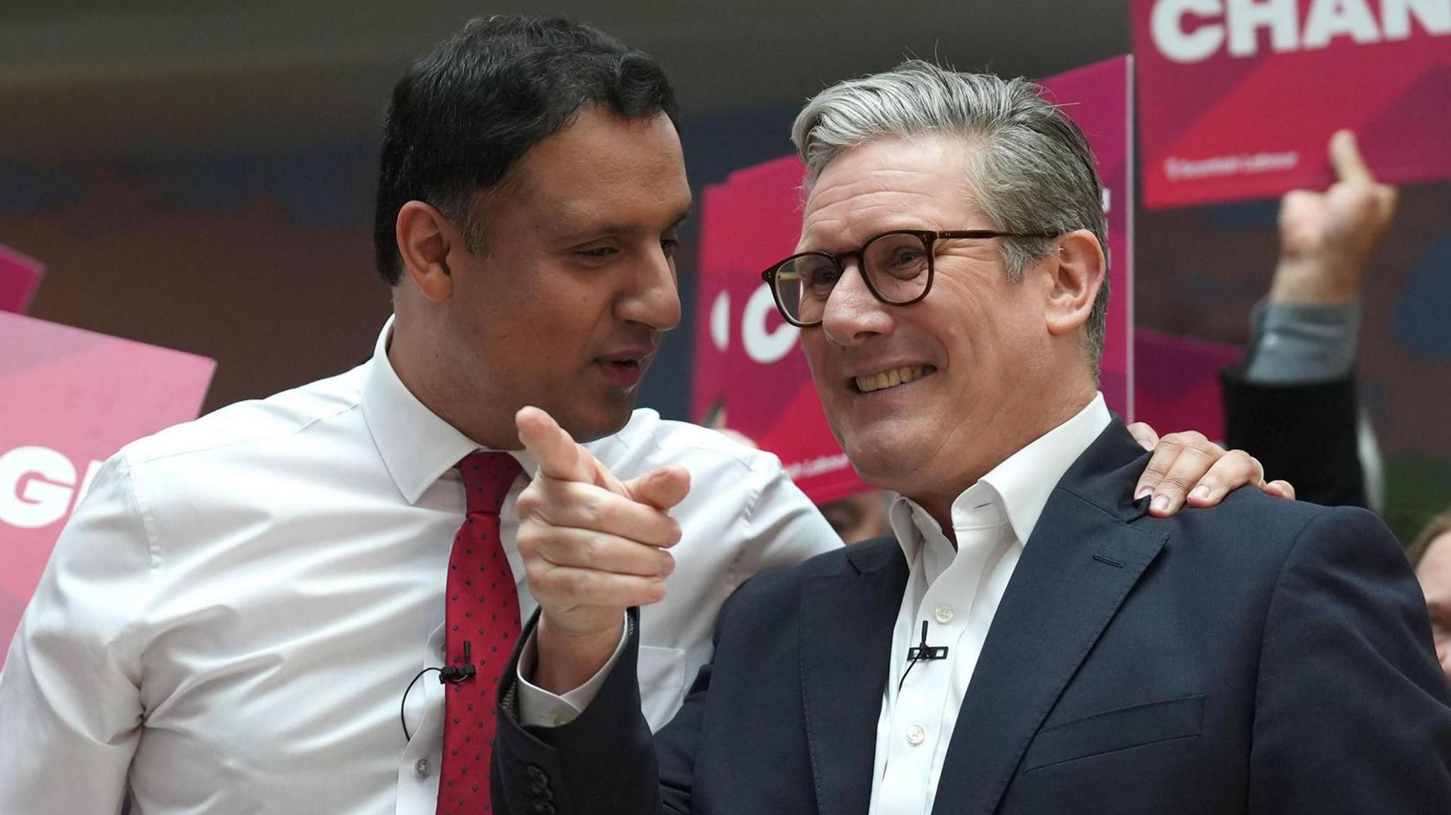 Starmer claims 'huge respect' for Sarwar despite resignation call - BBC ...