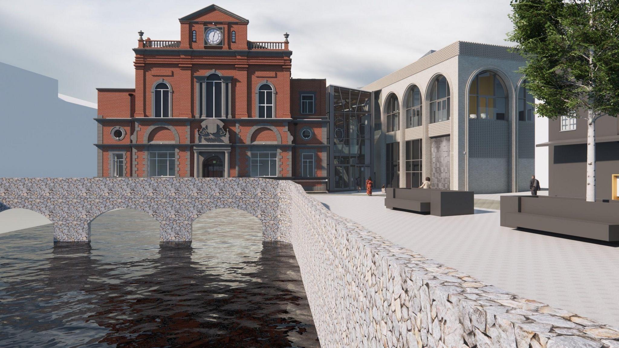 Newry Arts Centre: Landmark building to disappear from city - BBC News