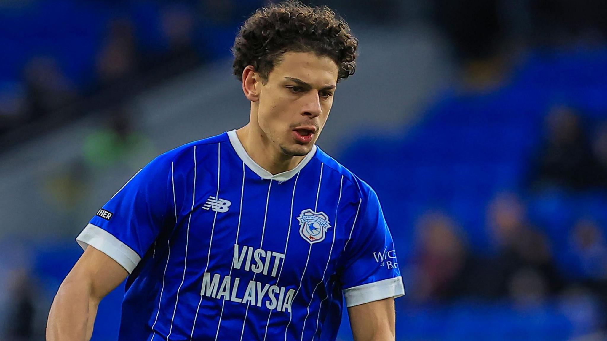 Cardiff City: Yousef Salech back in training after neck injury - BBC Sport