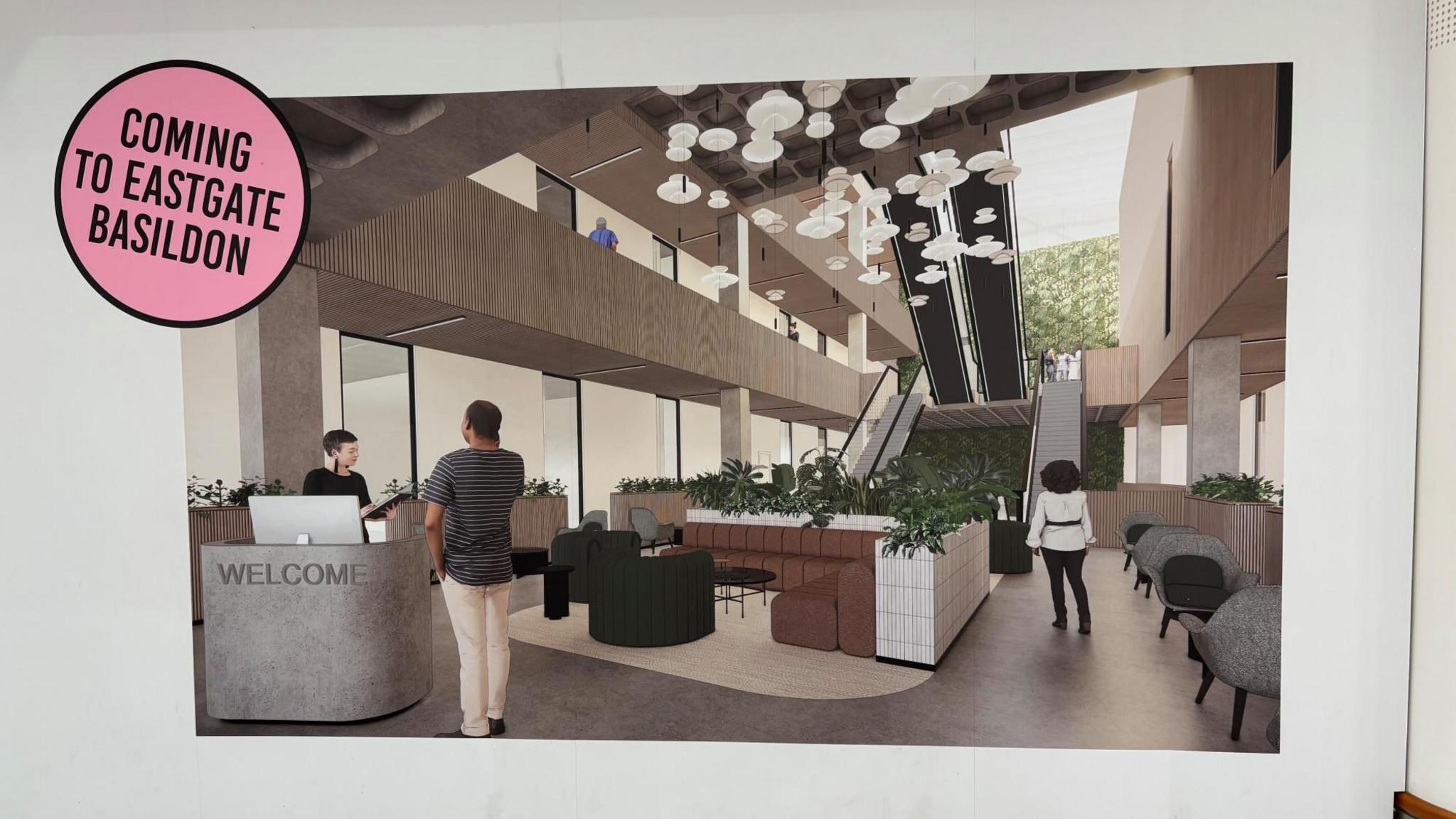 Basildon Health Centre takes shape at former Debenhams site - BBC News