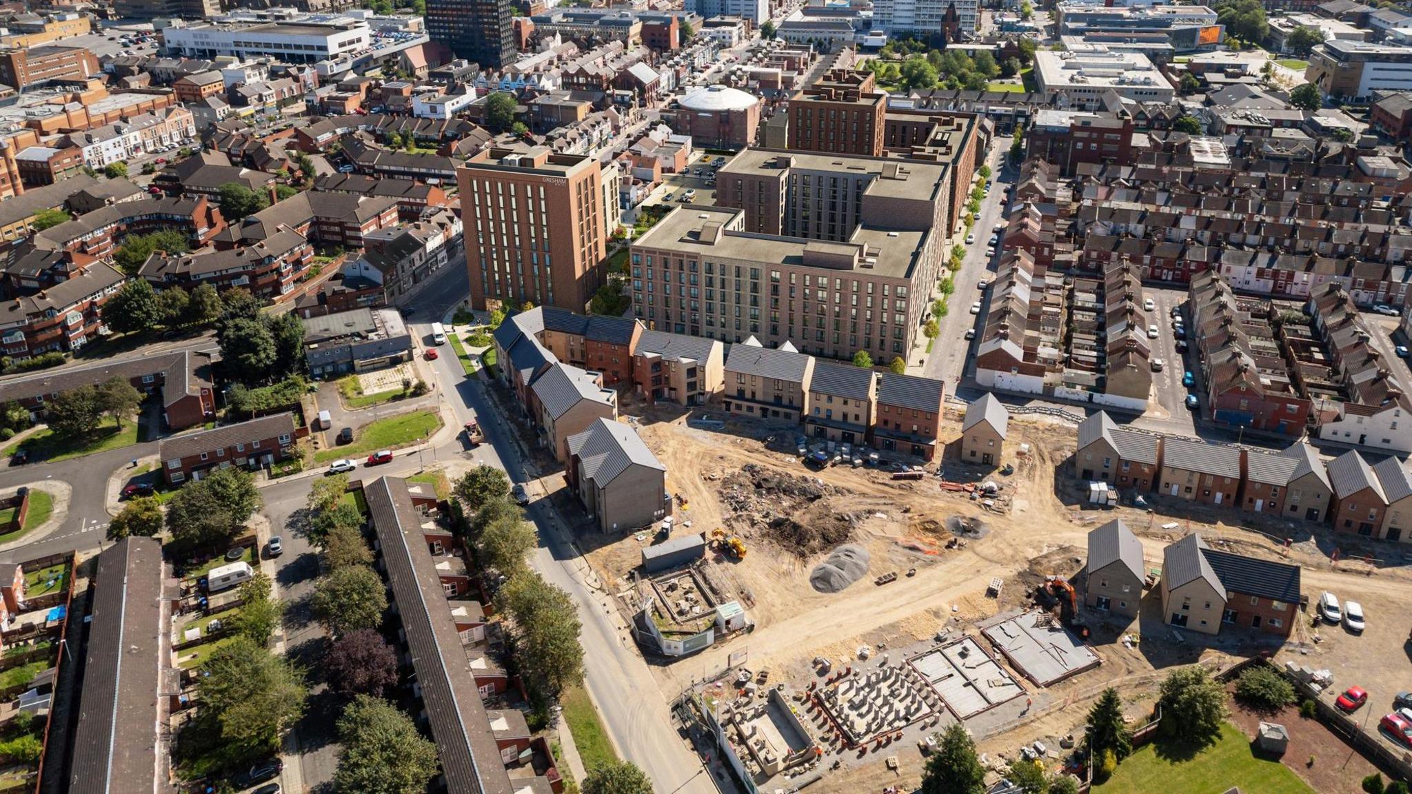 Proposals to save £200 town centre scheme in Middlesbrough - BBC News