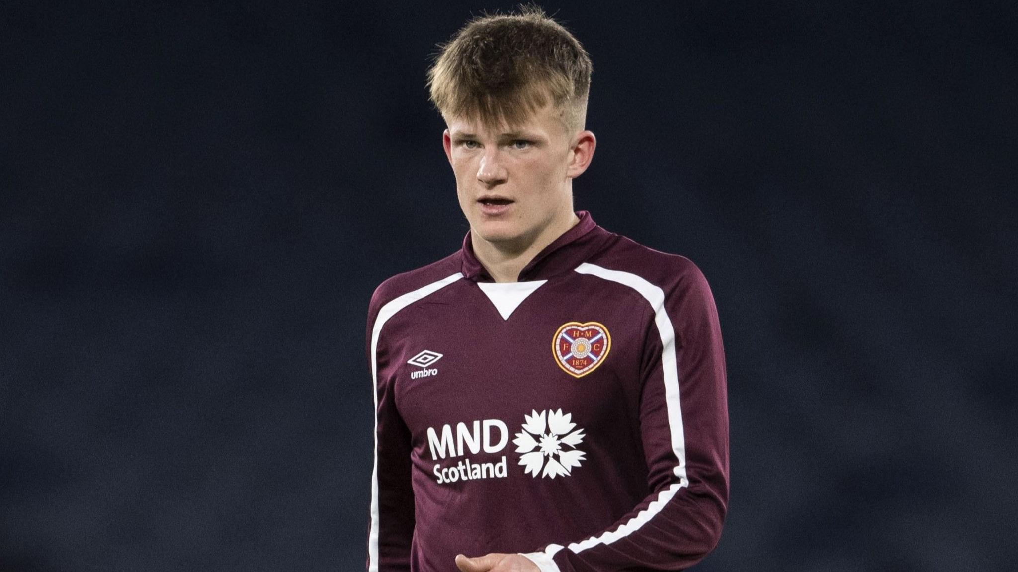 Finlay Pollock signs new Hearts deal & goes on loan to Raith - BBC Sport