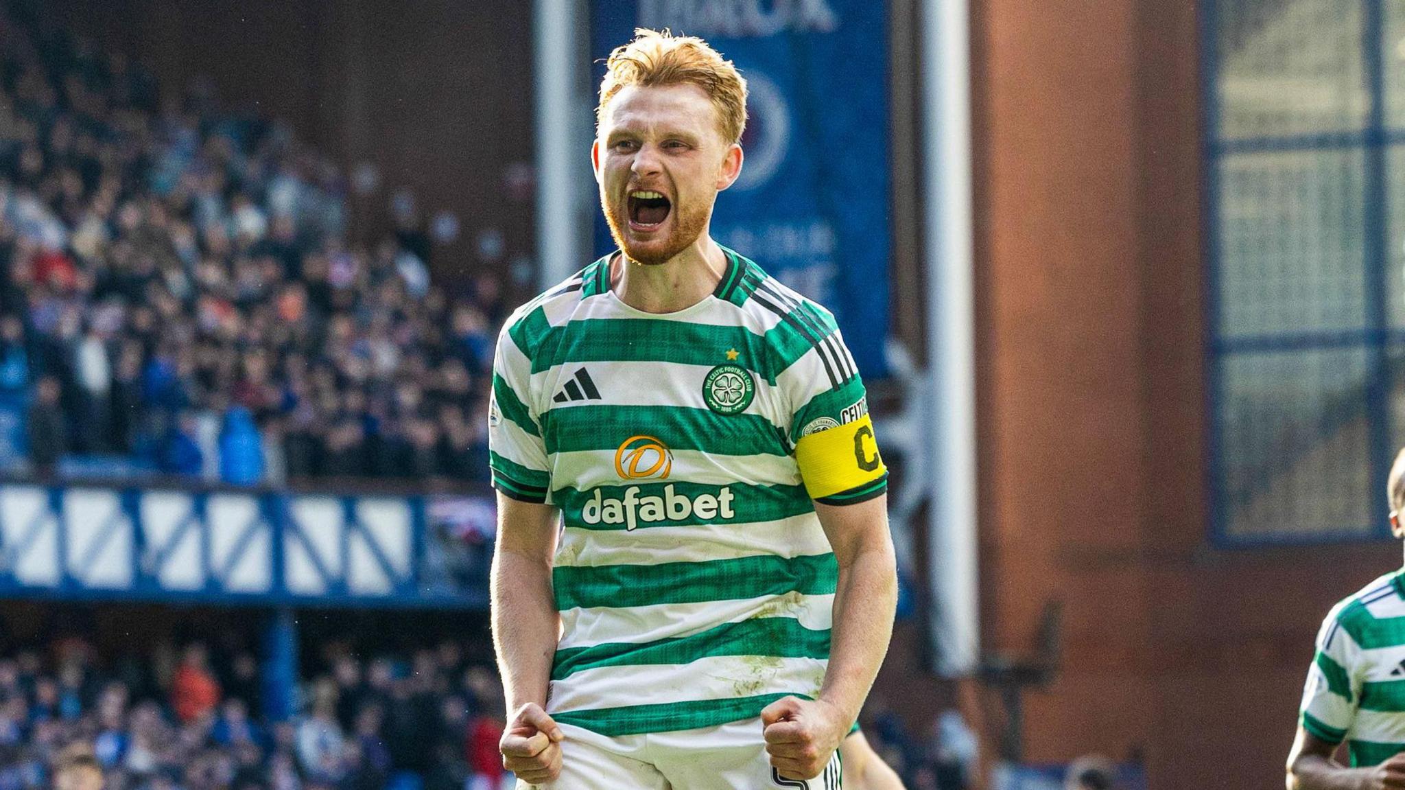 Celtic's defensive display at Ibrox an 'anomaly' - Halliday - BBC Sport