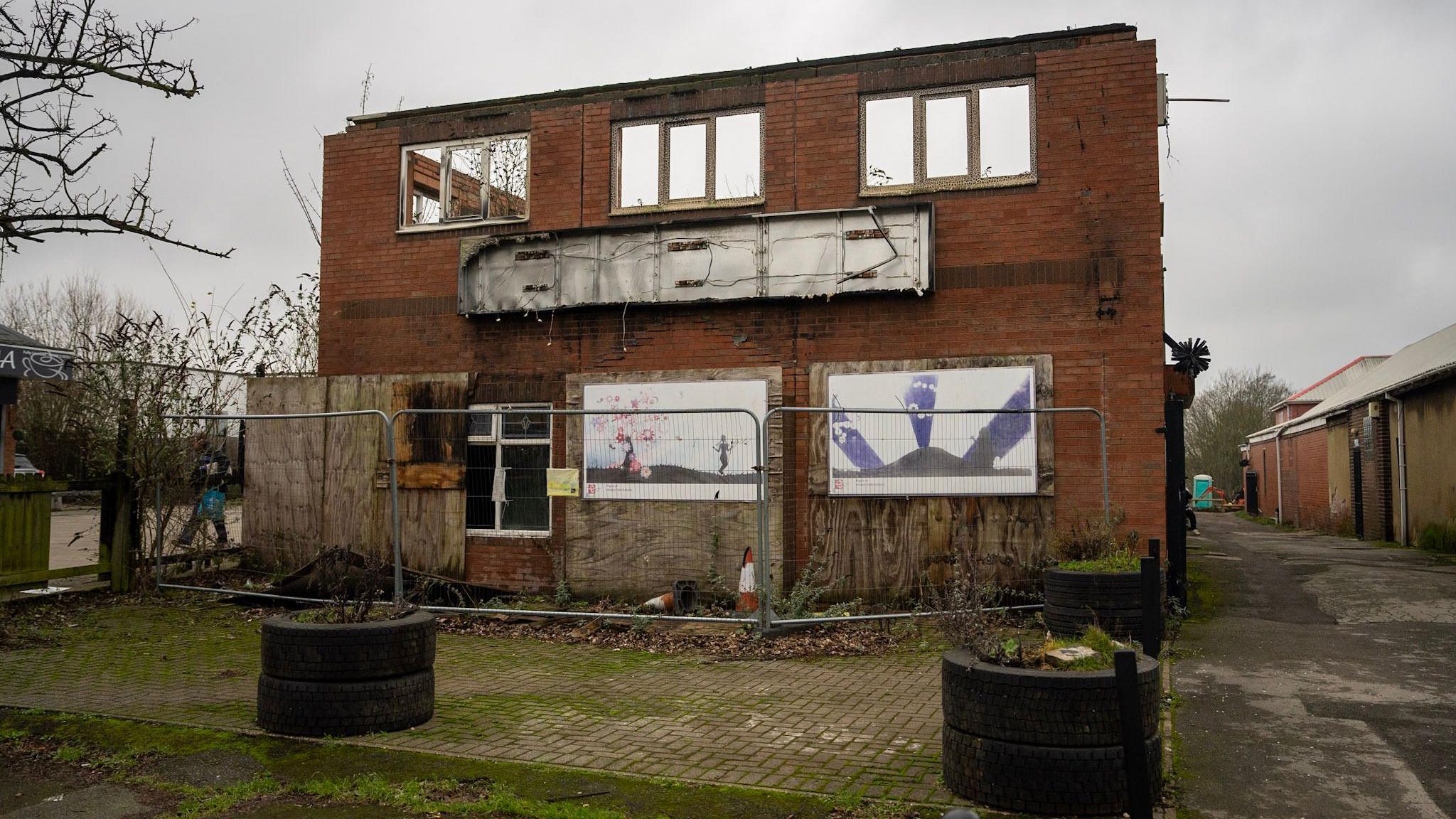 Dinnington high street buildings to be demolished and rebuilt - BBC News