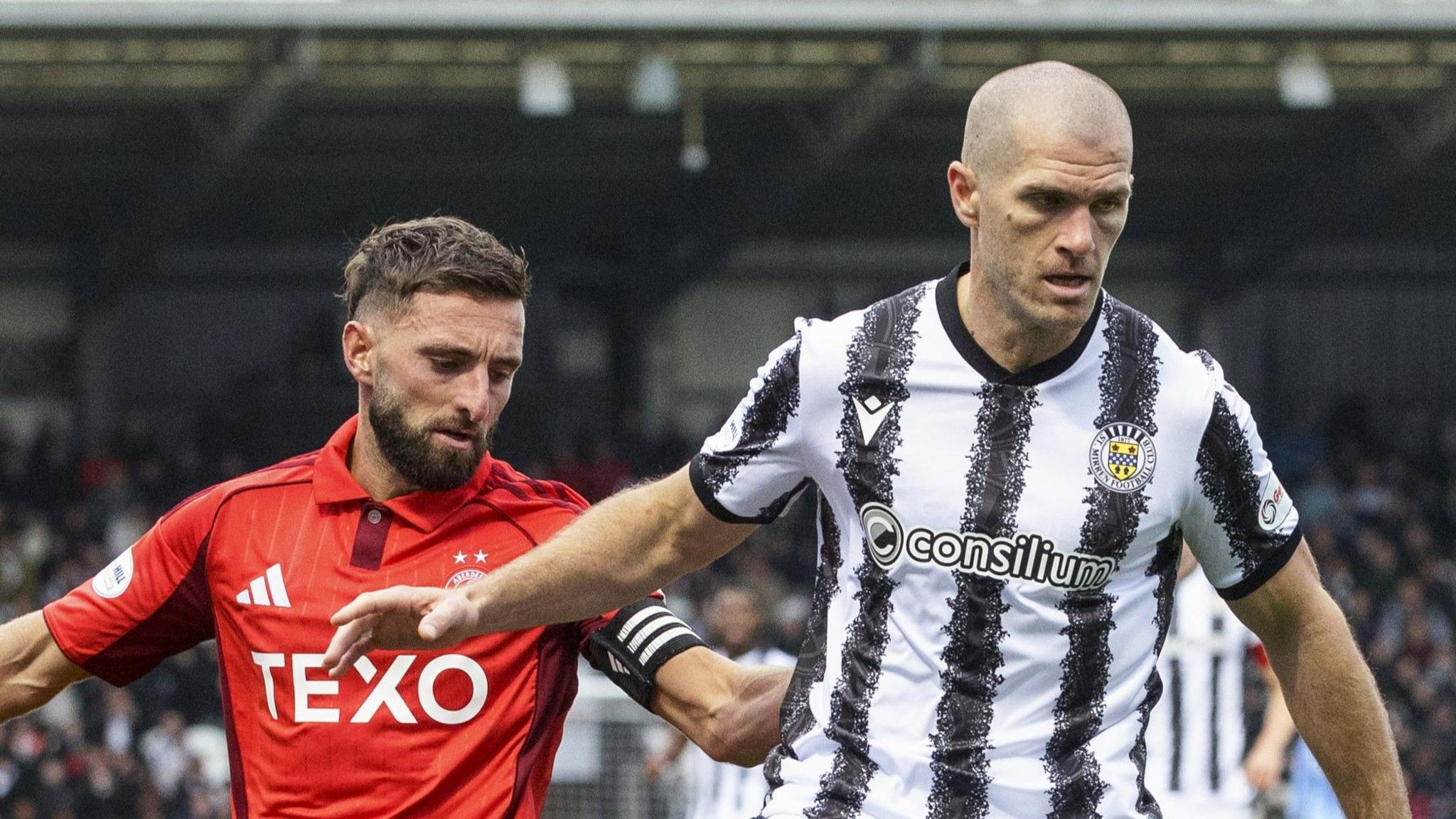 Aberdeen v St Mirren: Team news - BBC Sport
