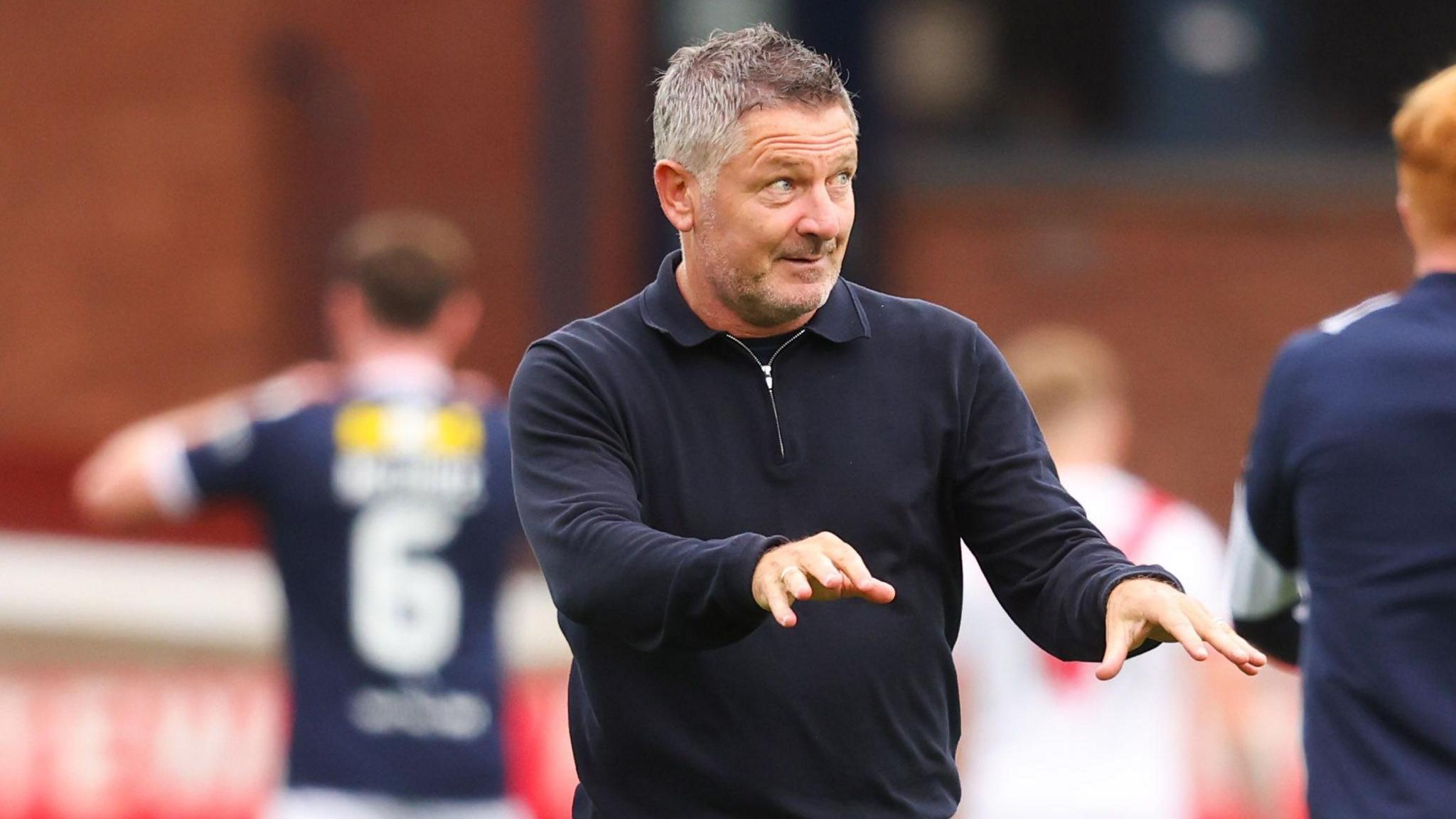 'Things are going well, we won't get carried away,' insists Docherty ...