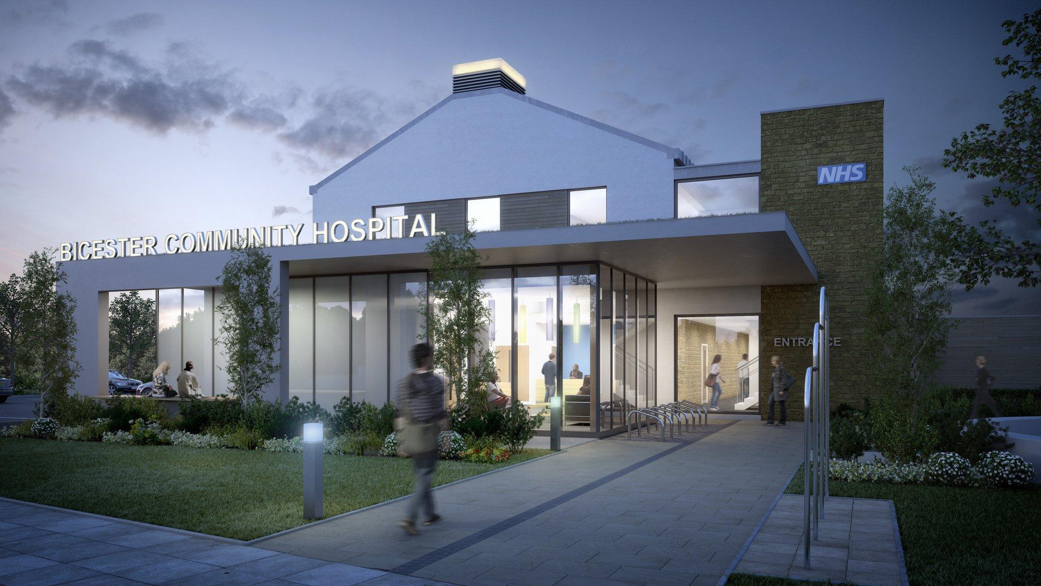 Bicester Community hospital opens to patients - BBC News
