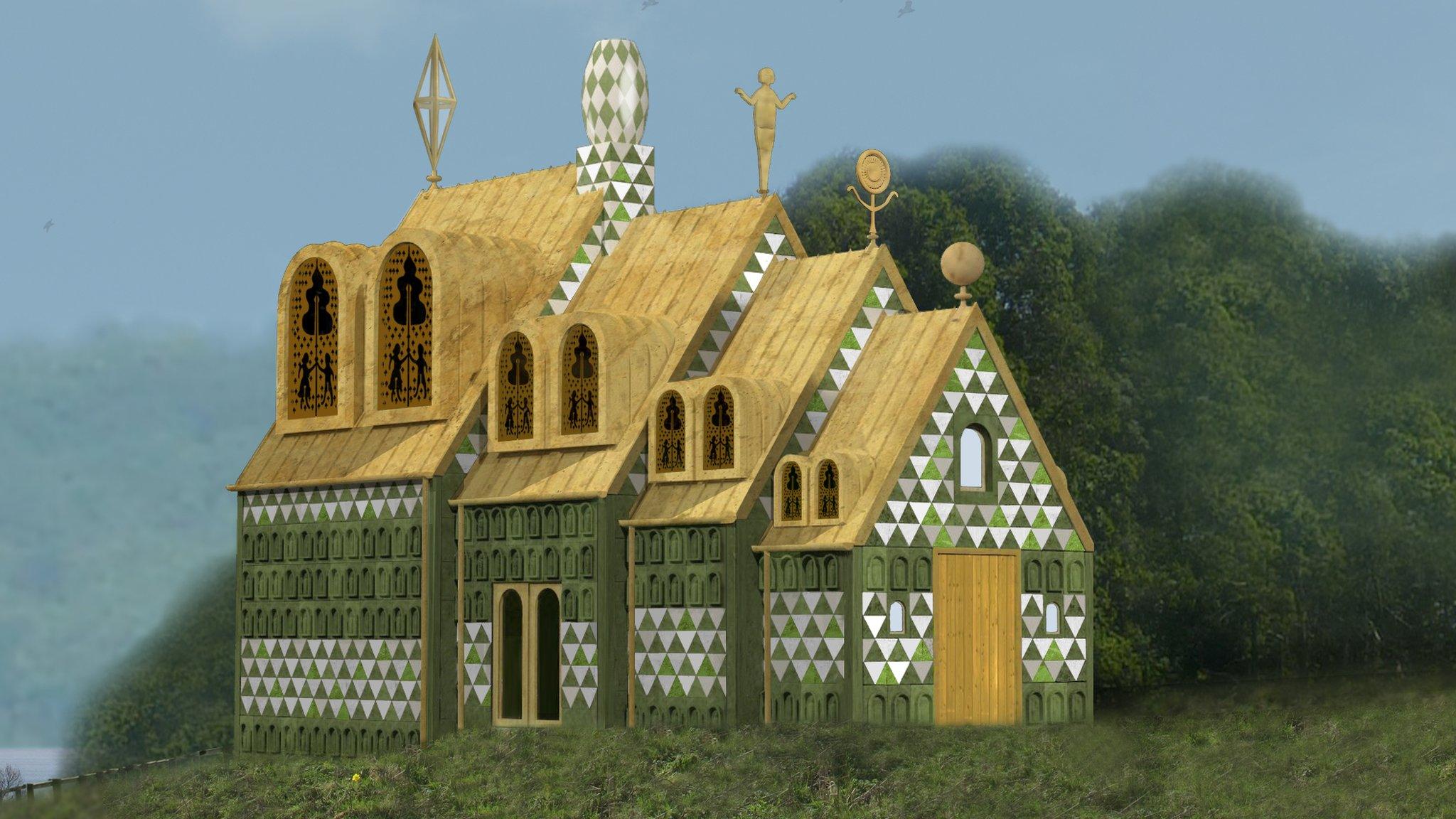 Shortbread version of Grayson Perry's 'House for Essex' wins baking ...