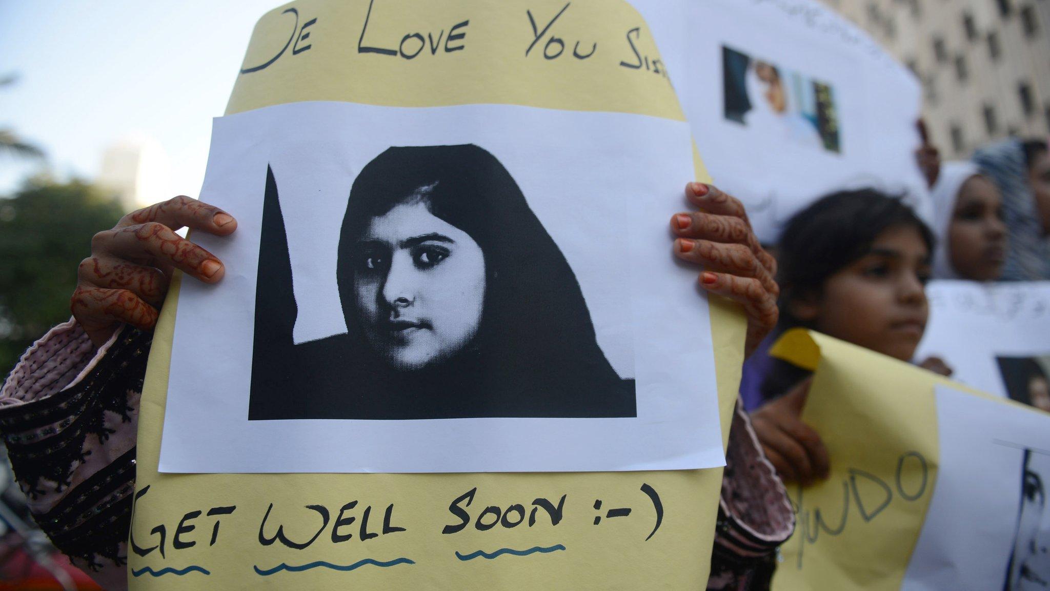 Day of action for Malala and girls' right to school - BBC News